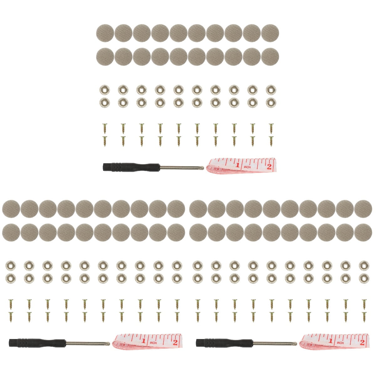 HOMEMAXS 60 pcs Car Roof Lining Repair Kit Car Roof Headliner Buttons ...