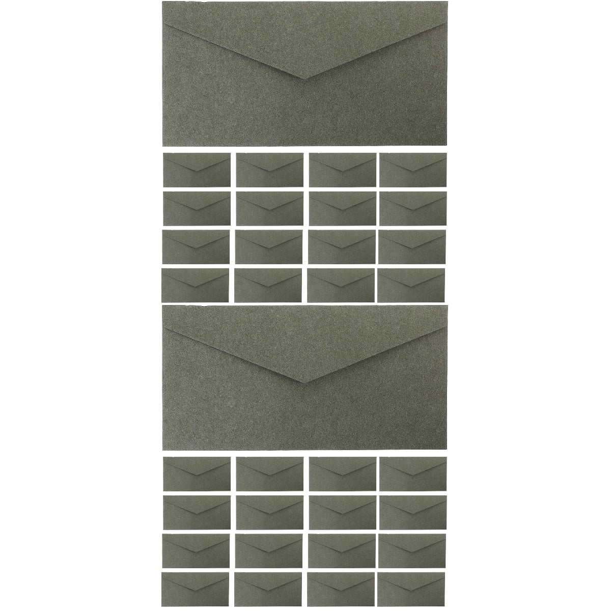 HOMEMAXS 60 pcs Cards Wrapping Wraps Multi-function Envelopes Party ...