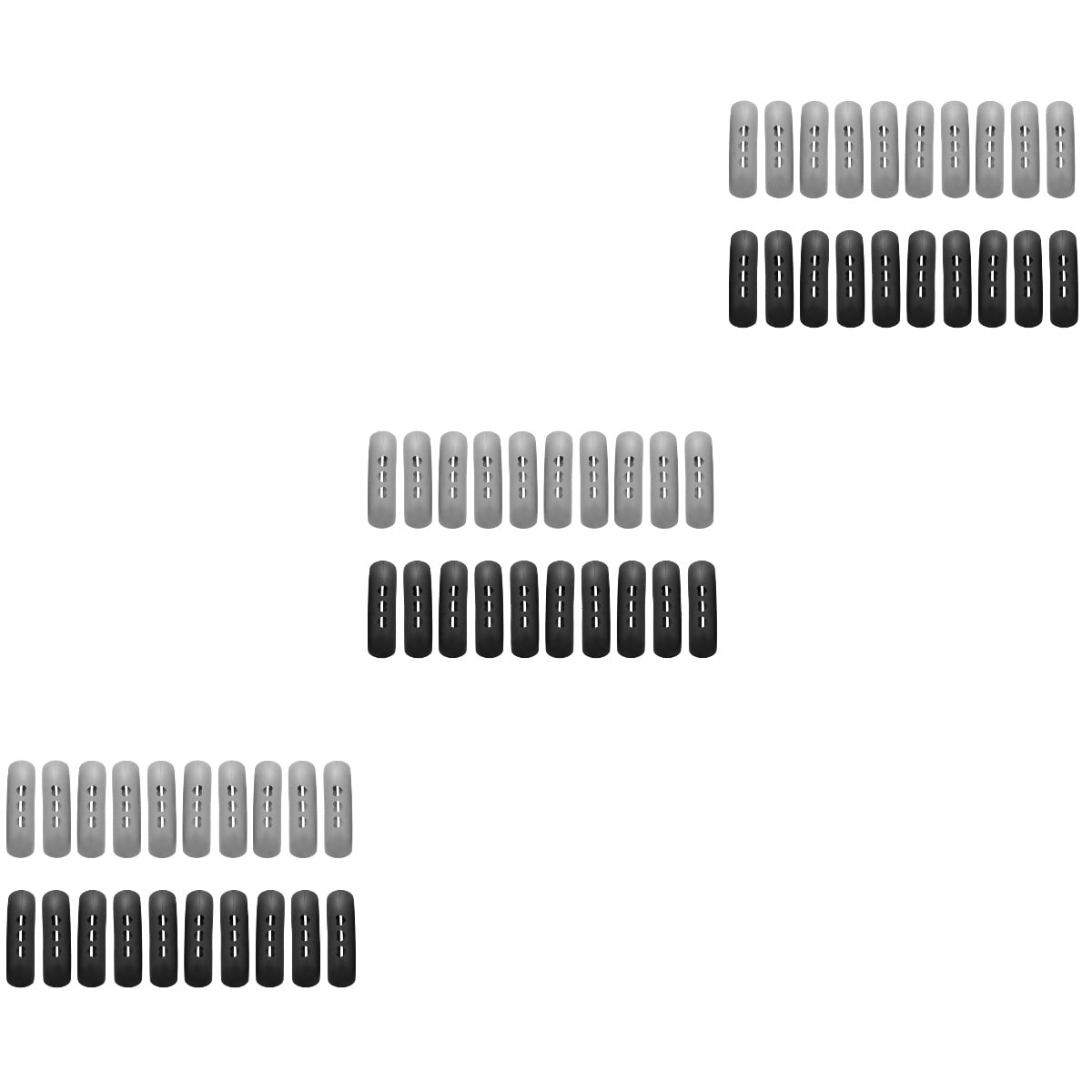 HOMEMAXS 60 pcs Cooking Pot Handle Holder Rubber Pot Grip Sleeves for ...