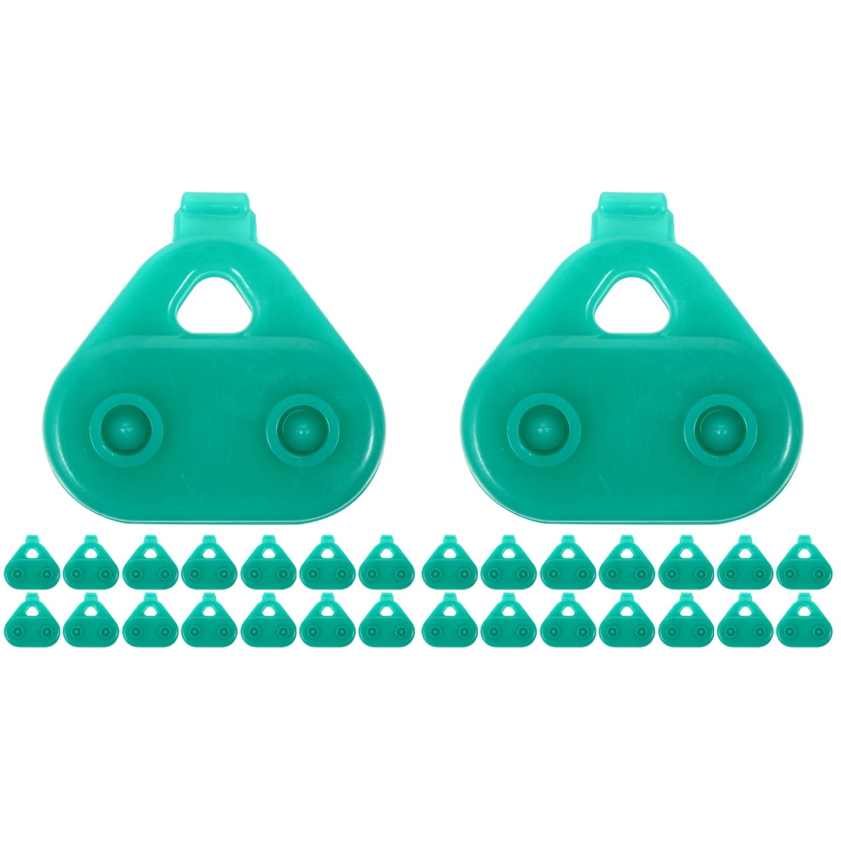 HOMEMAXS 60 pcs Garden Shading Cloth Clips Shade Fabric Clips ...