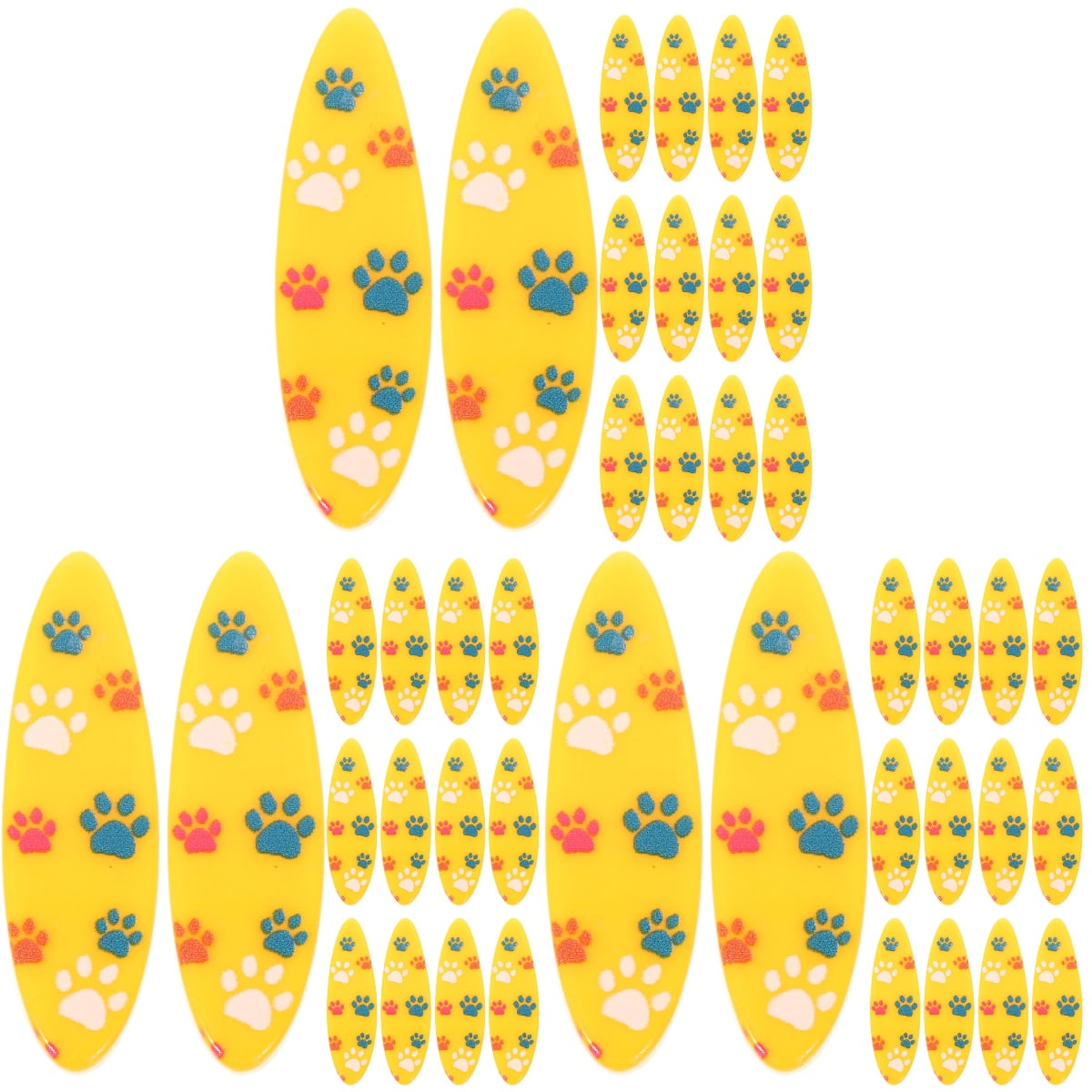 HOMEMAXS 60 pcs Miniature Surfboard Decorative Resin Surfboard Decor ...