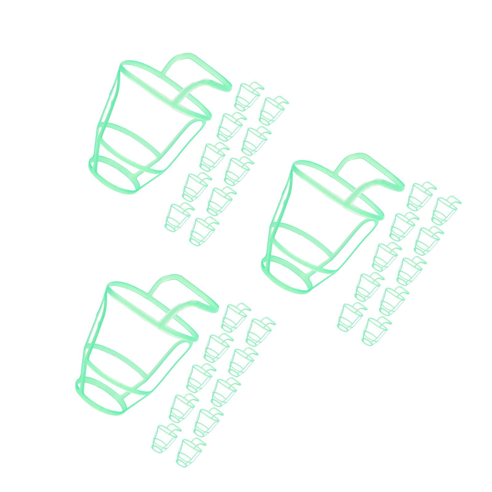 HOMEMAXS 60 pcs Plastic Saline Bottle Net Covers Infusion Bottle Net ...