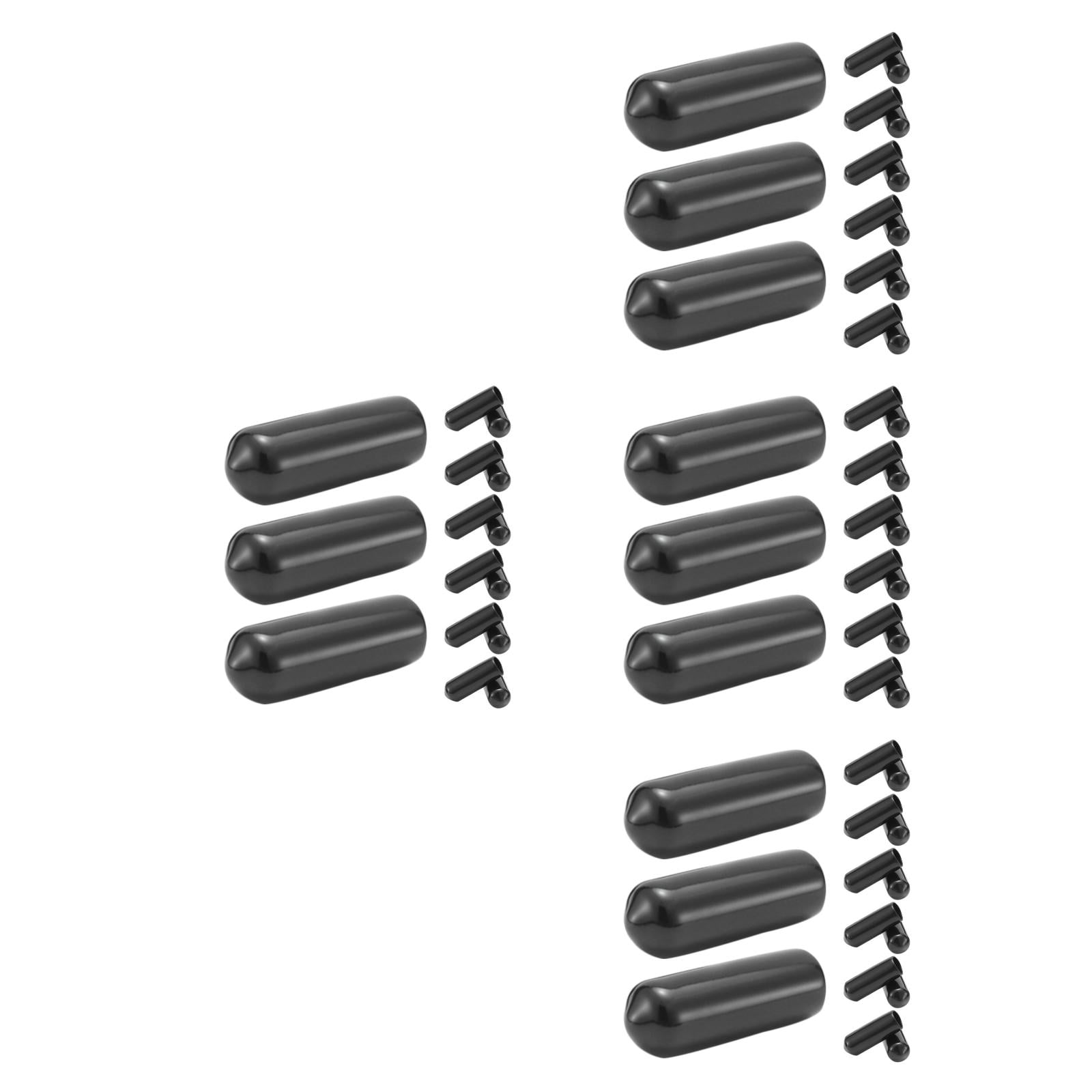 HOMEMAXS 60 pcs Plastic Tent Stake Cap Protective Cover Tent Pole End ...