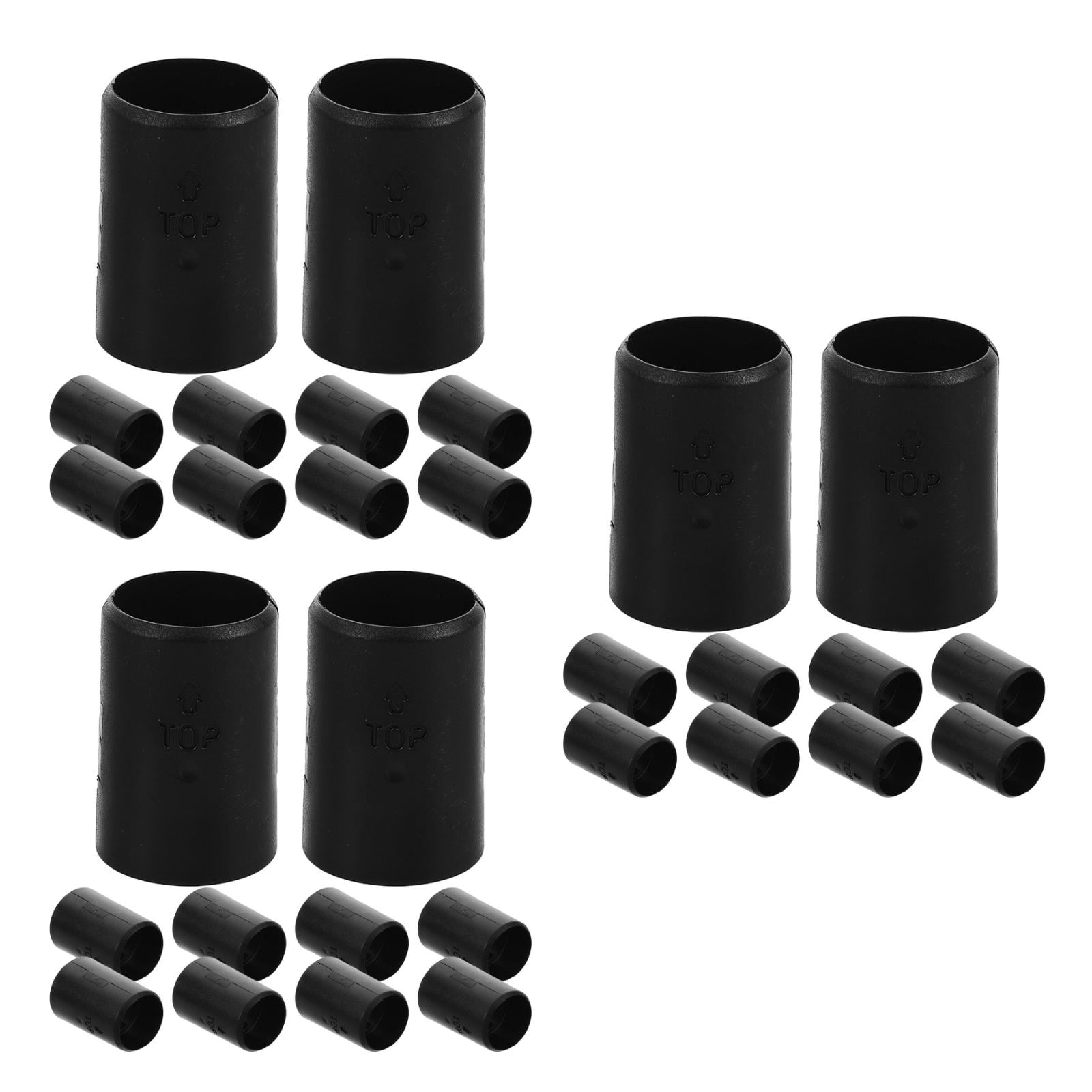 HOMEMAXS 60 pcs Shelf Locking Clips For Wire Shelving Locks Plastic ...