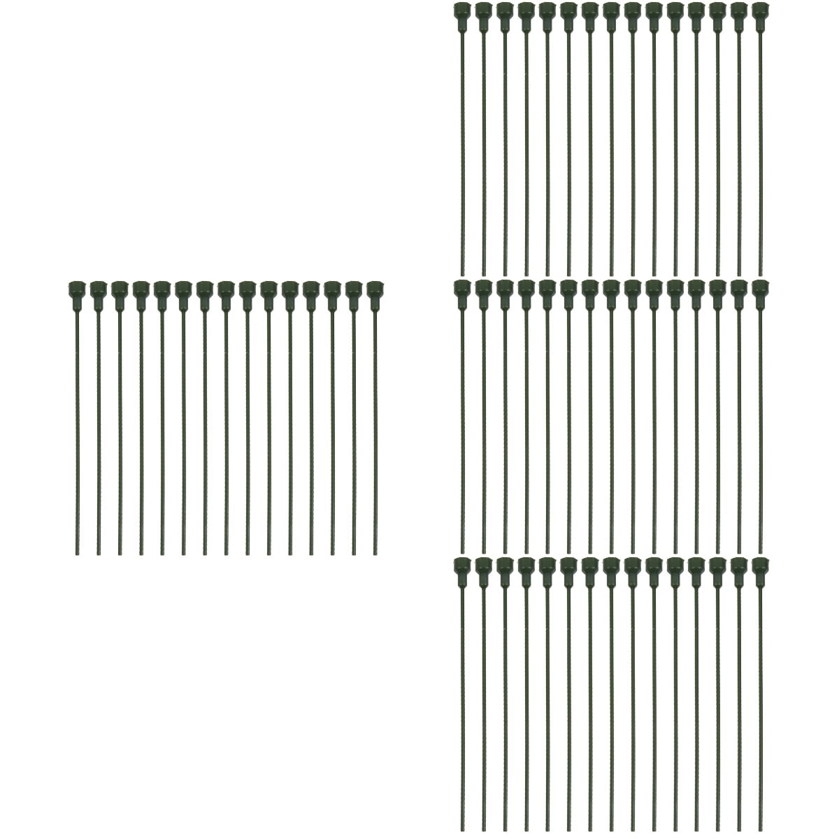 HOMEMAXS 60 pcs Stem Water Tubes for Flowers Preserved Flower Stems ...