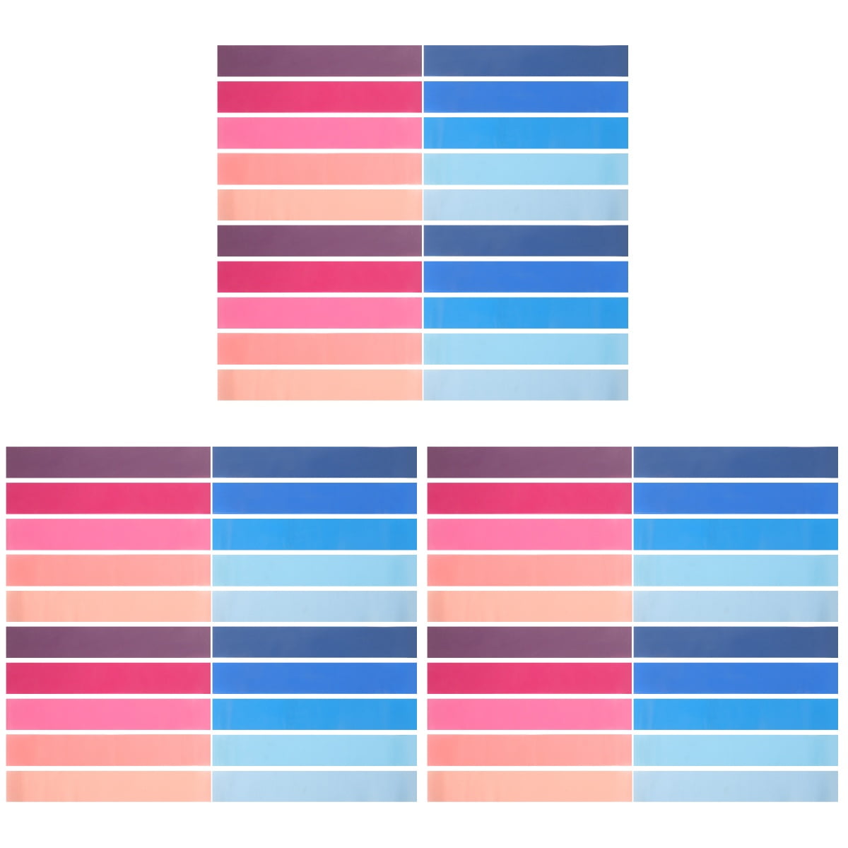 HOMEMAXS 60 pcs Stretchy Chair Bands Classroom Chair Bands for Kids ...