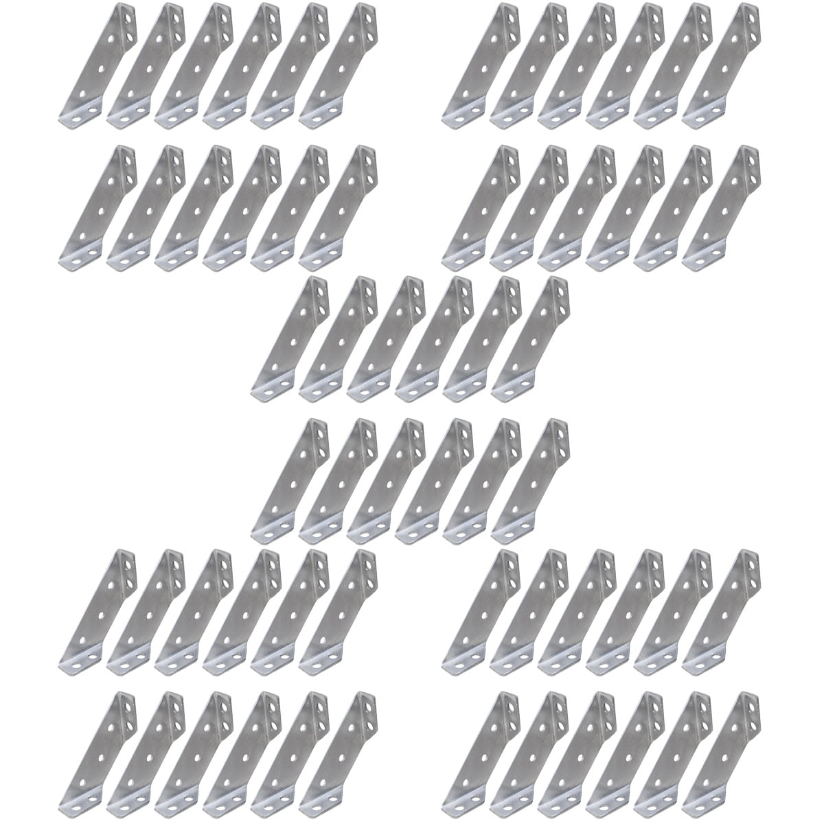 HOMEMAXS 60 pcs Trapezoid Angle Bracket Right Angle Corner Brace ...