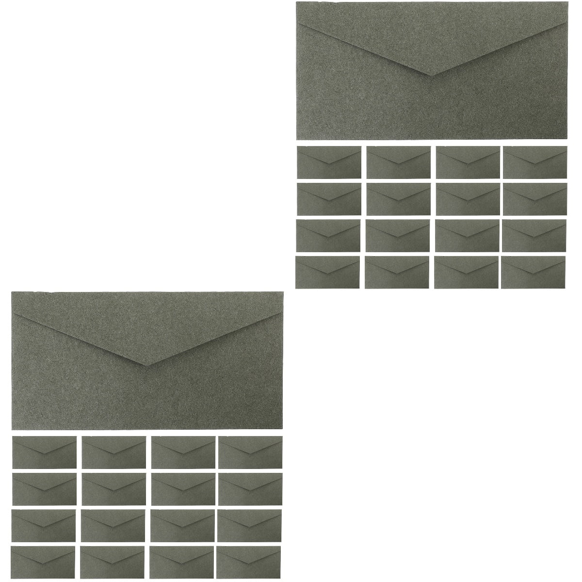 HOMEMAXS 60 pcs Wedding Letter Envelopes Party Blank Envelopes Portable ...