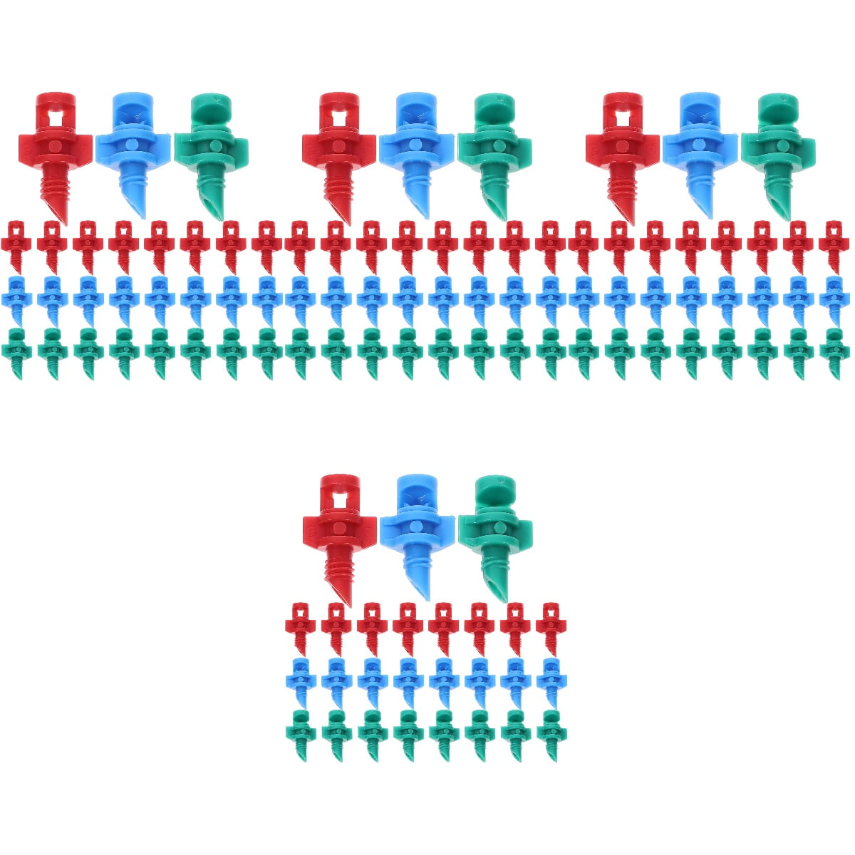 HOMEMAXS 600 Pcs Micro Sprinkler Heads Spray Nozzles Plant Misting ...