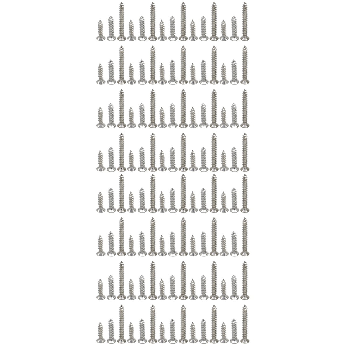 HOMEMAXS 600 pcs Self-tapping Screw Countersunk Head Assortment Self ...