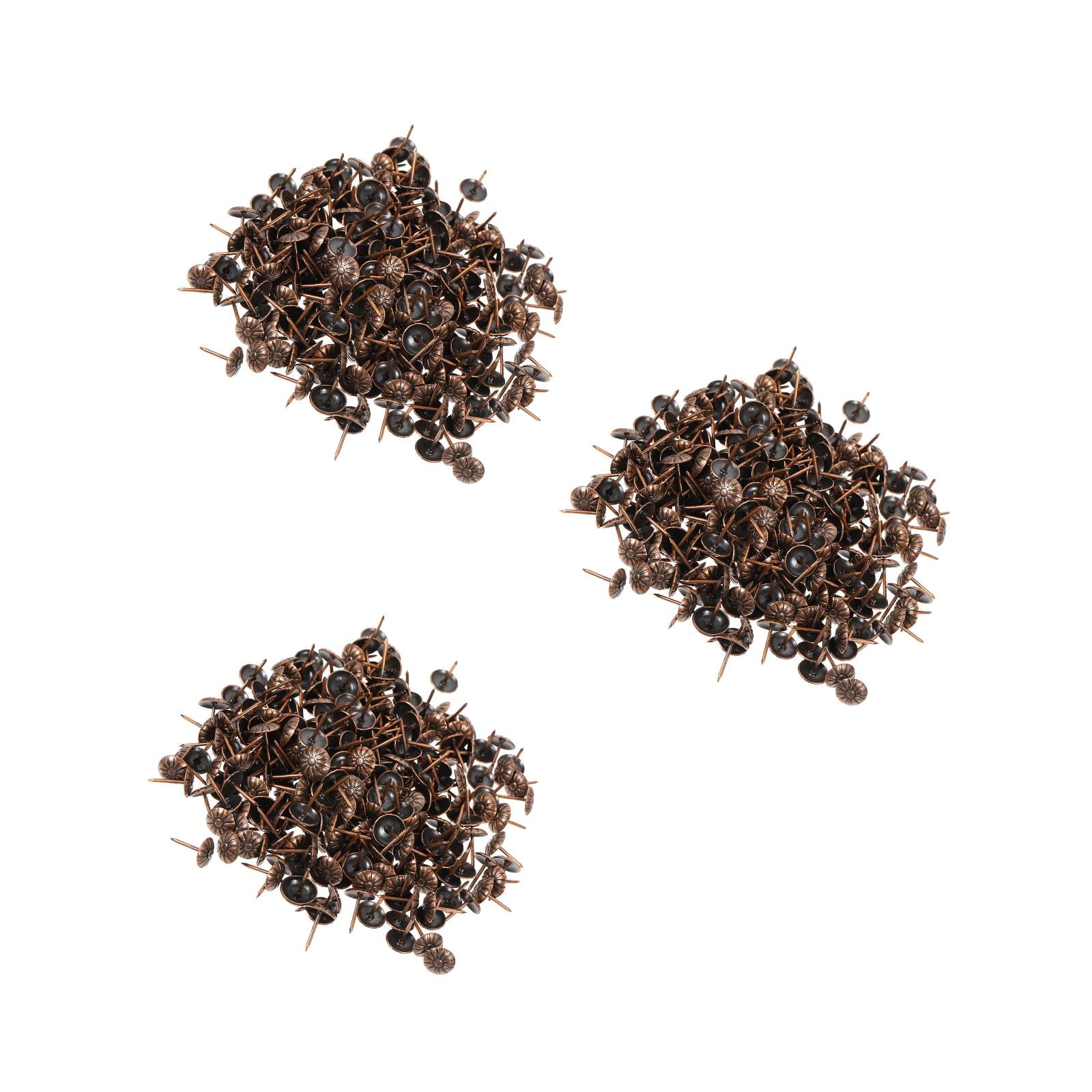 HOMEMAXS 600 pcs Upholstery Nails Tacks Vintage Furniture Tacks ...
