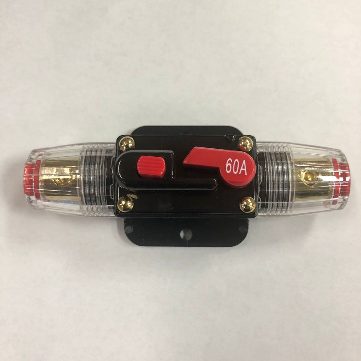 HOMEMAXS 60A Auto Car Protection Stereo Fuse Holders Inline Circuit ...