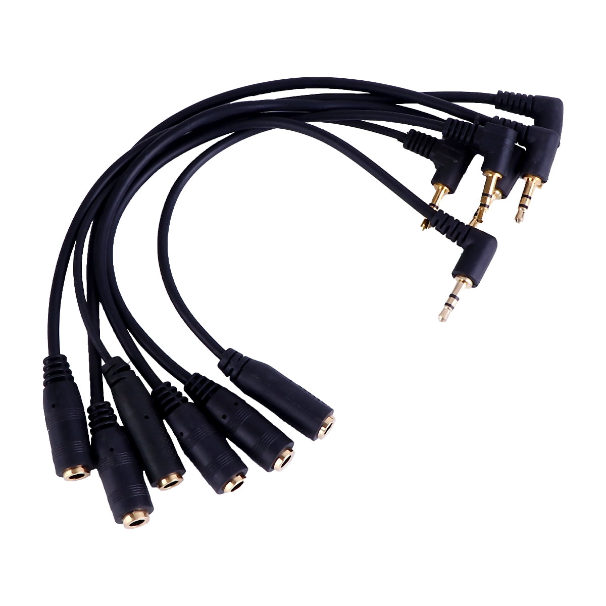 6PCS Headphone Jack 2.5MM TRS To 3.5MM TRRS Audio Stereo Adapter Plug ...