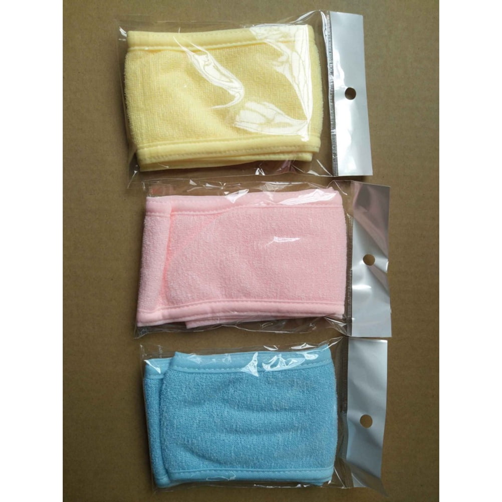 6PCS Tape Spa Bathing Make up Hair Band Wash Face Cosmetic Headband ...