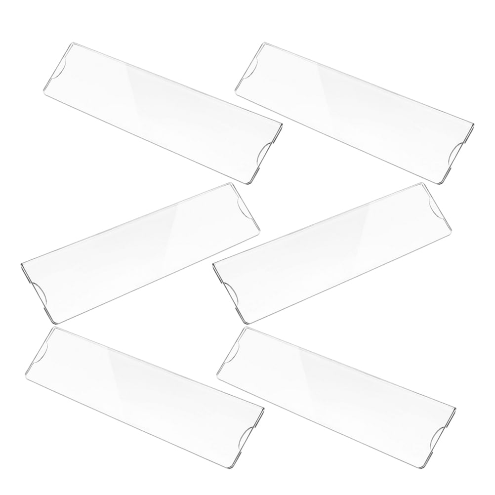 HOMEMAXS 6Pcs Door Name Plate Holder Convenient Name Plate Frame ...