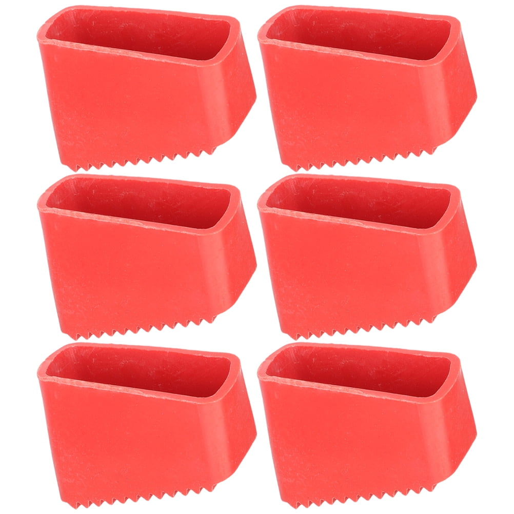 HOMEMAXS 6Pcs Ladder Feet Pads Rubber Ladder Feet Non-skid Covers ...