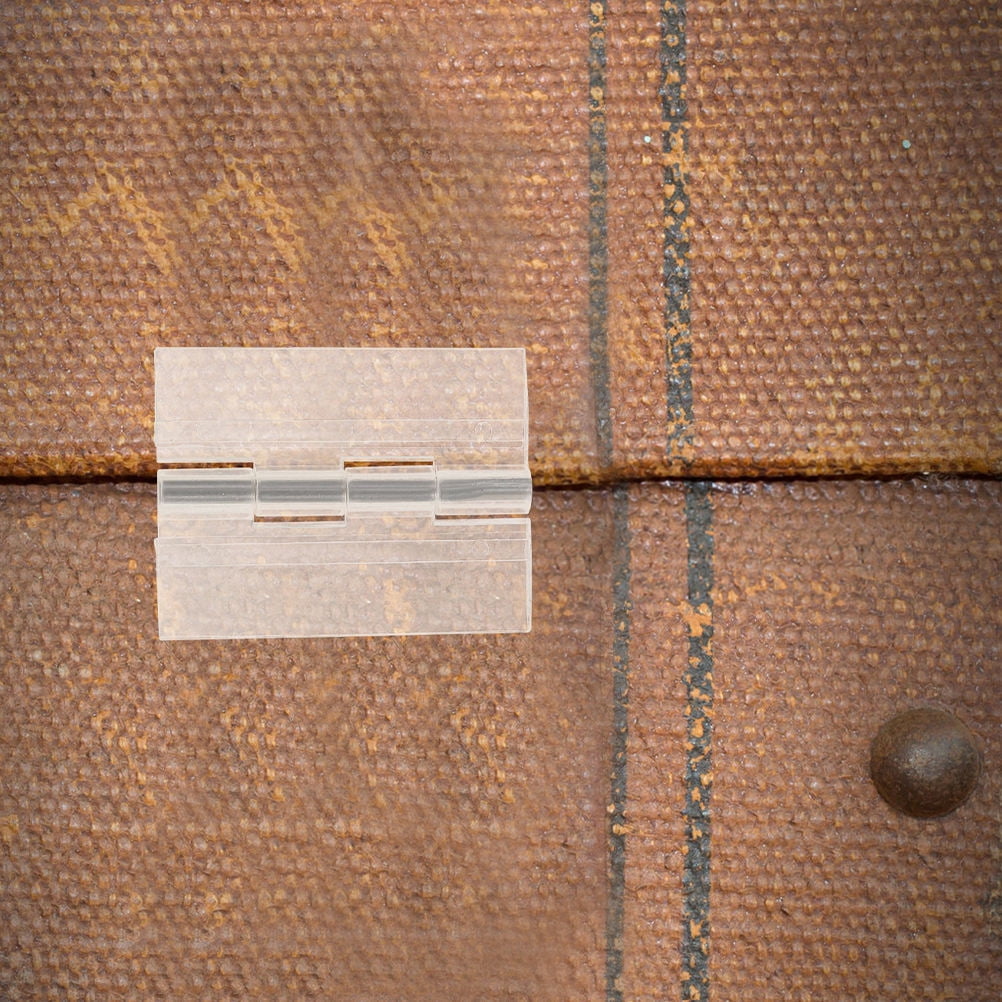 HOMEMAXS 6Pcs Self-adhesive Acrylic Hinges Universal Hinges Transparent ...