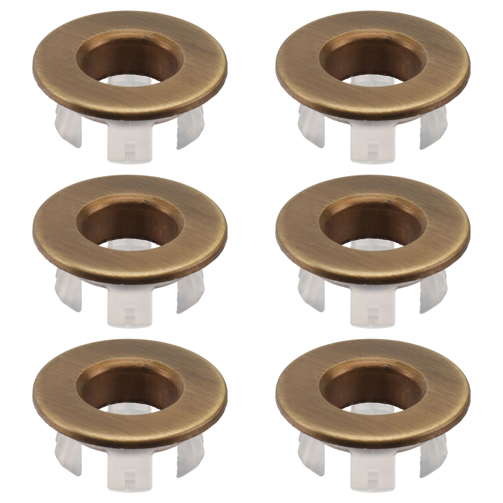 HOMEMAXS 6Pcs Wash Basin Ring Fittings Bathroom Sink Water Overflow ...