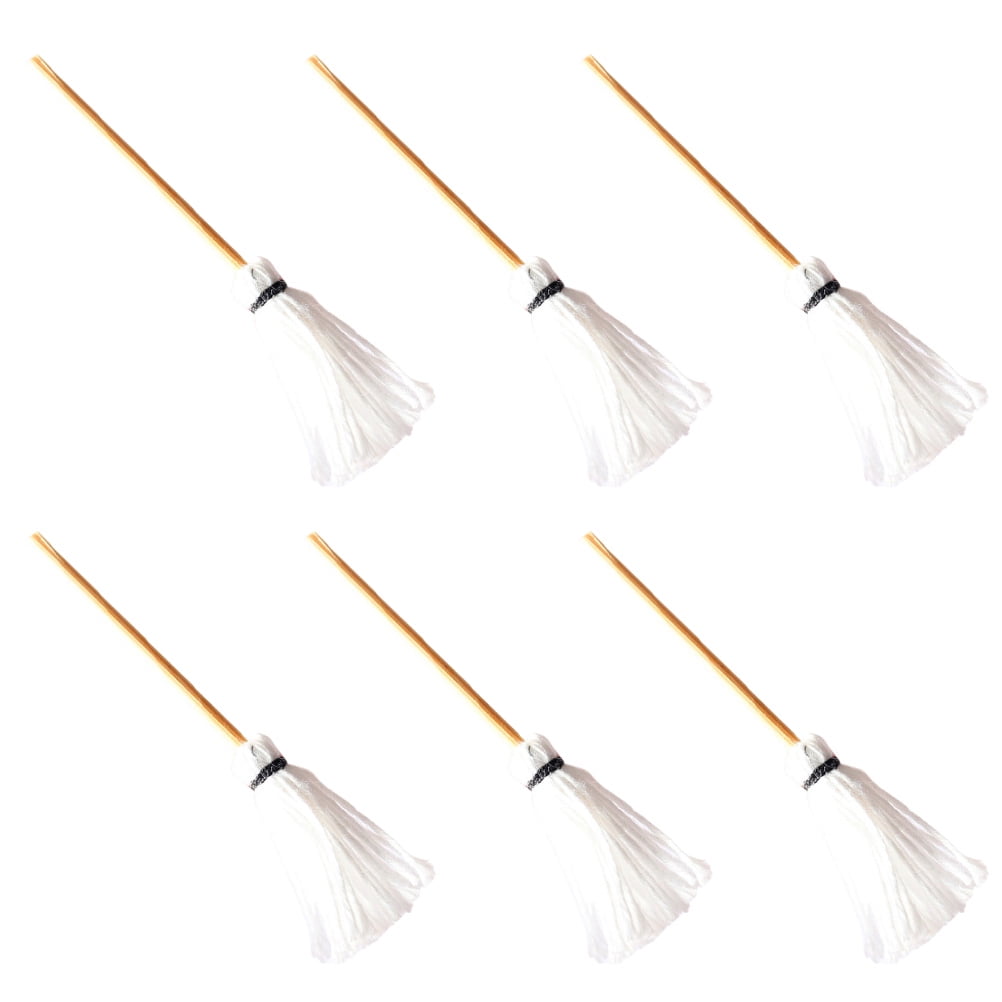 6pcs 1:12/1:6 Scale Mini House Decoration Miniature Cleaning Mop ...