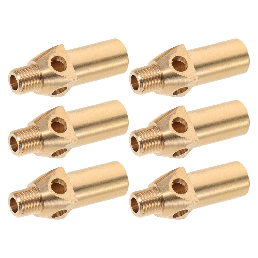 HOMEMAXS 6pcs Brass Propane Gas Jet Nozzles for Wok and Grill for Gas ...