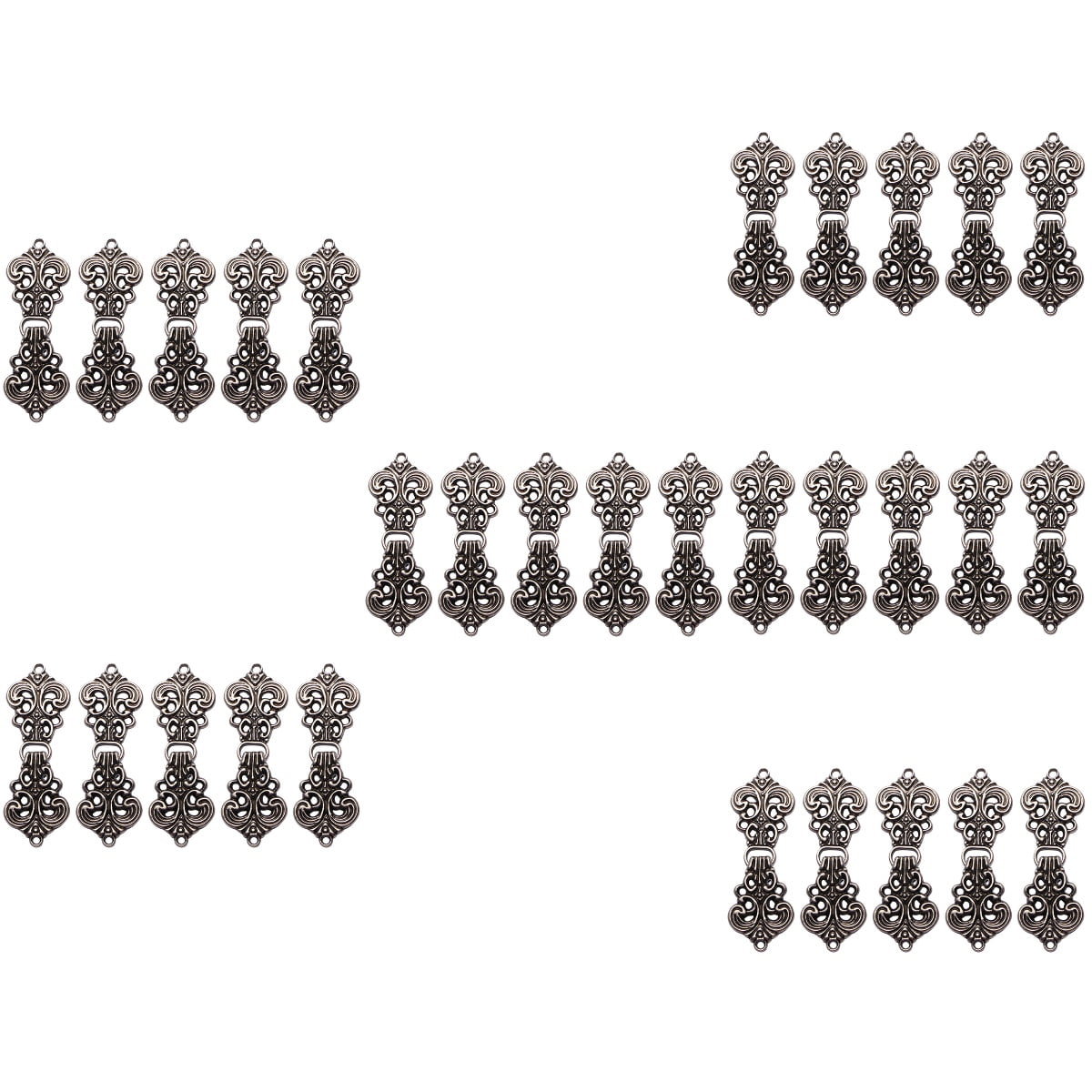 HOMEMAXS 6pcs Brooch Clip 5 Pairs Shawl Clip Pin Brooch Fasteners Clips ...