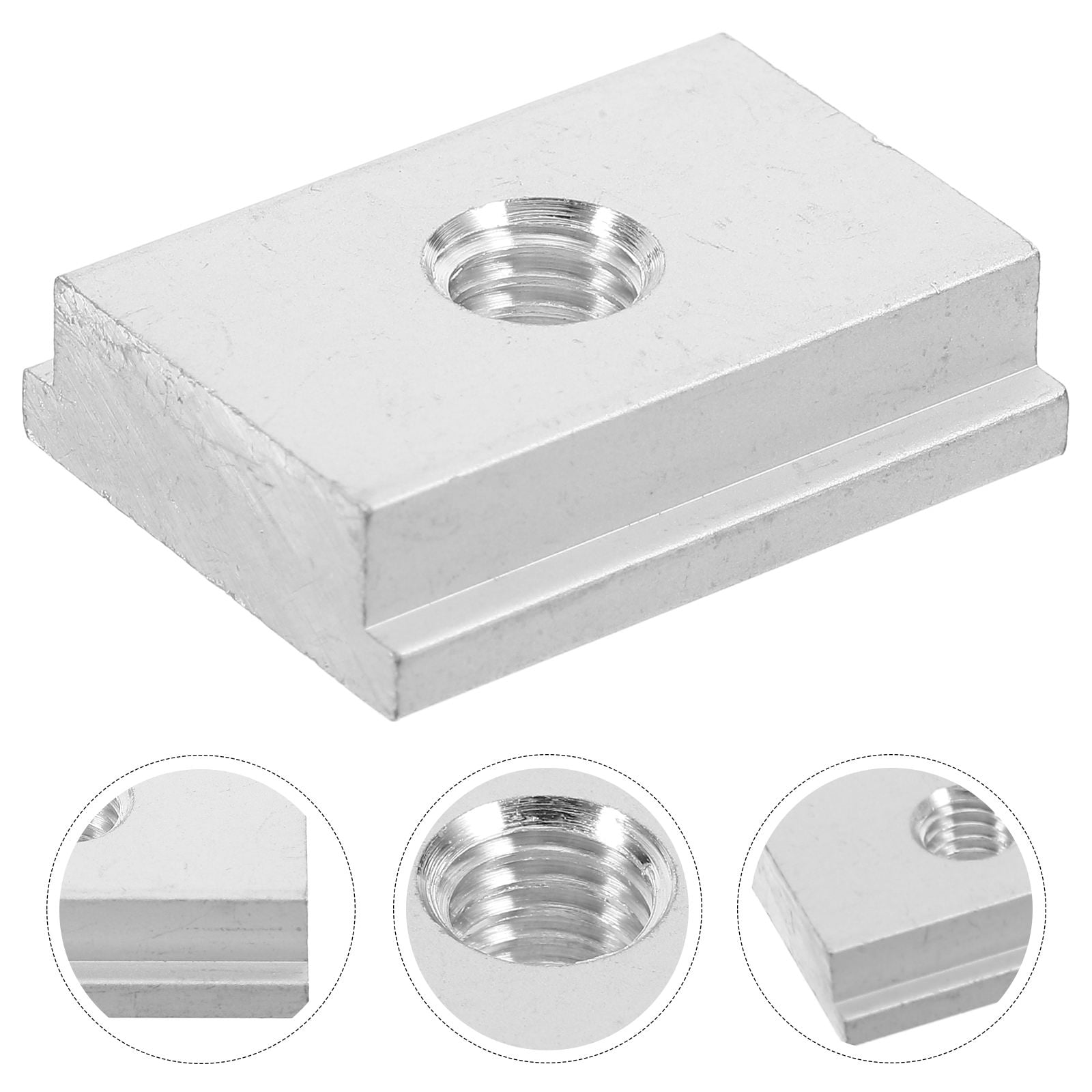 HOMEMAXS 6pcs Canoe Fixed Adapter Kayak Fixed Blocks Aluminum Fixed Block Sturdy Canoe Blocks ...