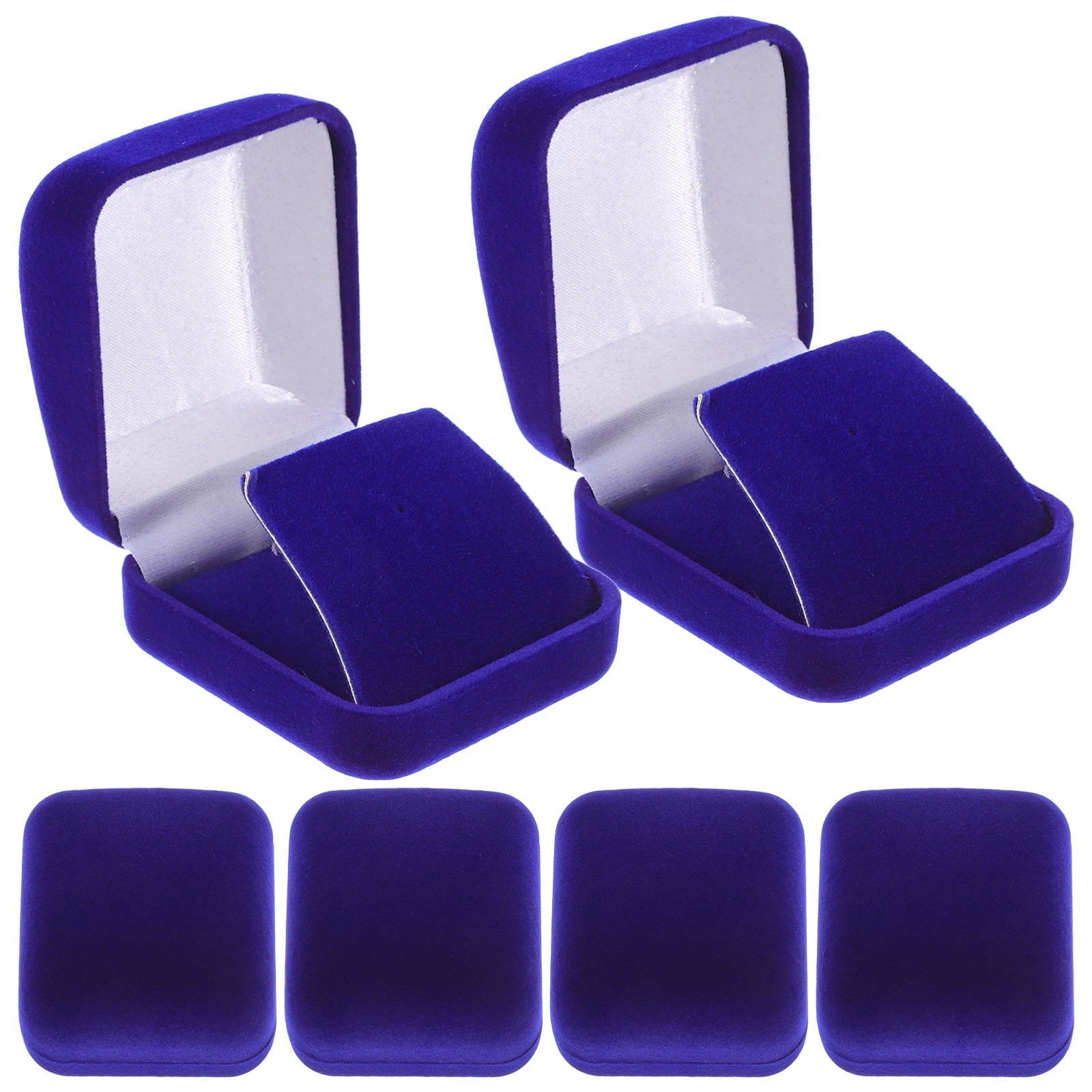 HOMEMAXS 6pcs Challenge Coin Display Boxes Square Badge Display Box ...