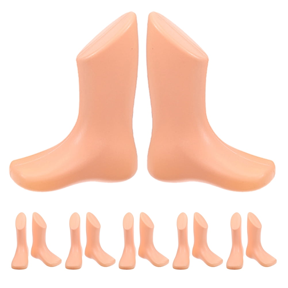 HOMEMAXS 6pcs Child Foot Mannequins Toddler Foot Model For Display ...