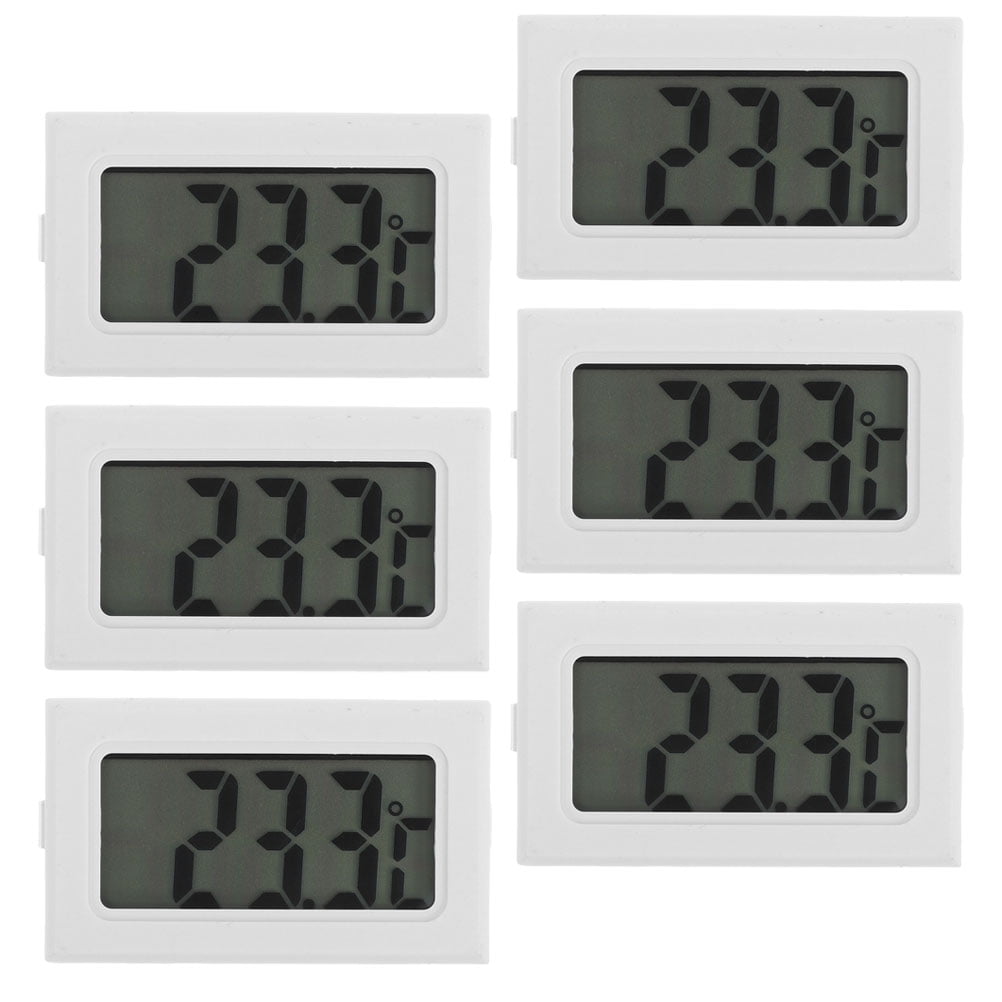 HOMEMAXS 6pcs Compact Thermometer Multi-Functional Digital Thermometer ...