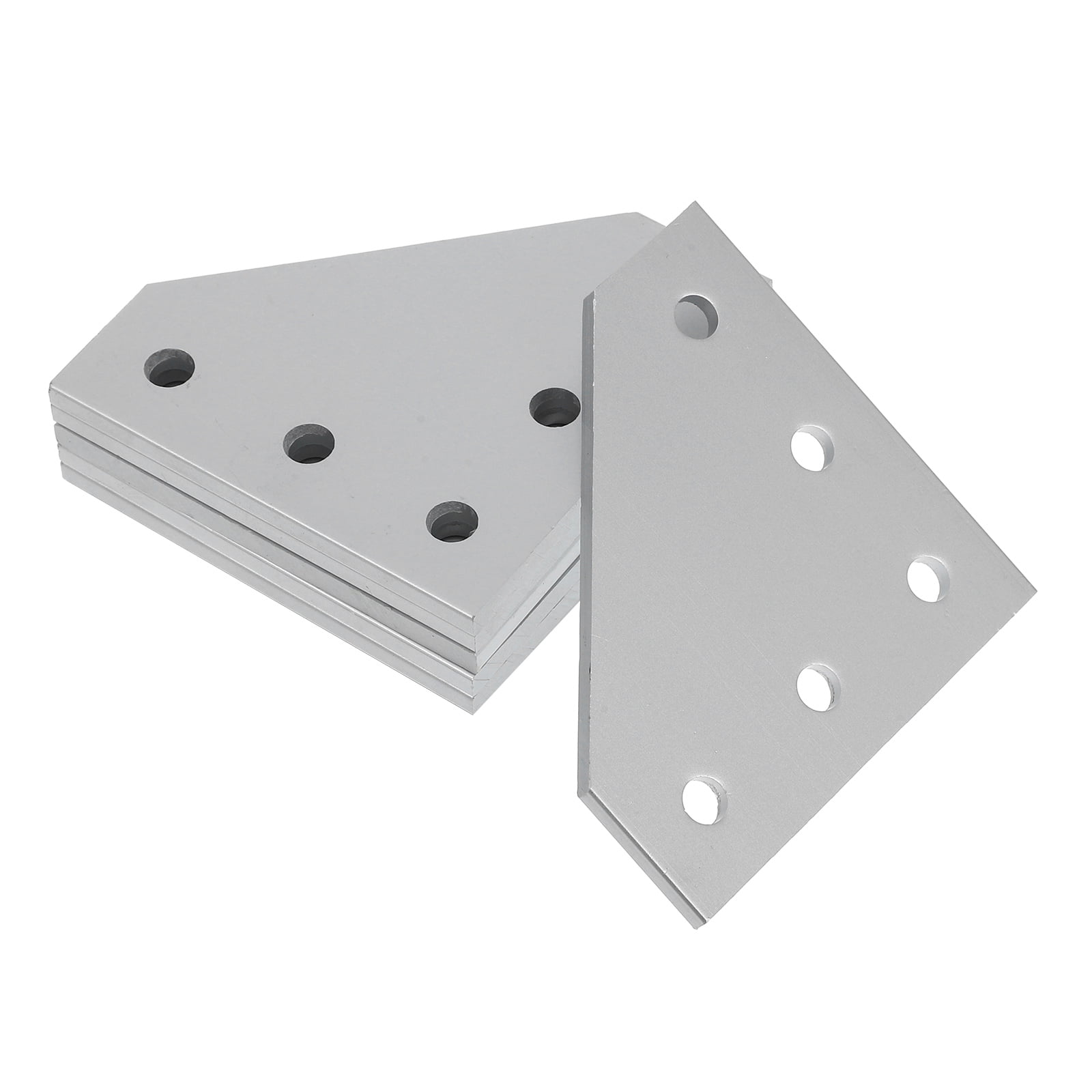 HOMEMAXS 6pcs Corner Bracket Connectors 5 Hole L Shape Joint Plates For ...