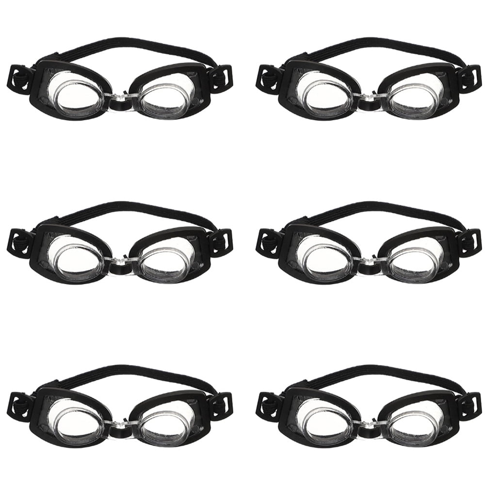Homemaxs 6pcs Doll Eyeglasses Delicate Mini Glasses Decor Durable Doll Dress Up Accessories