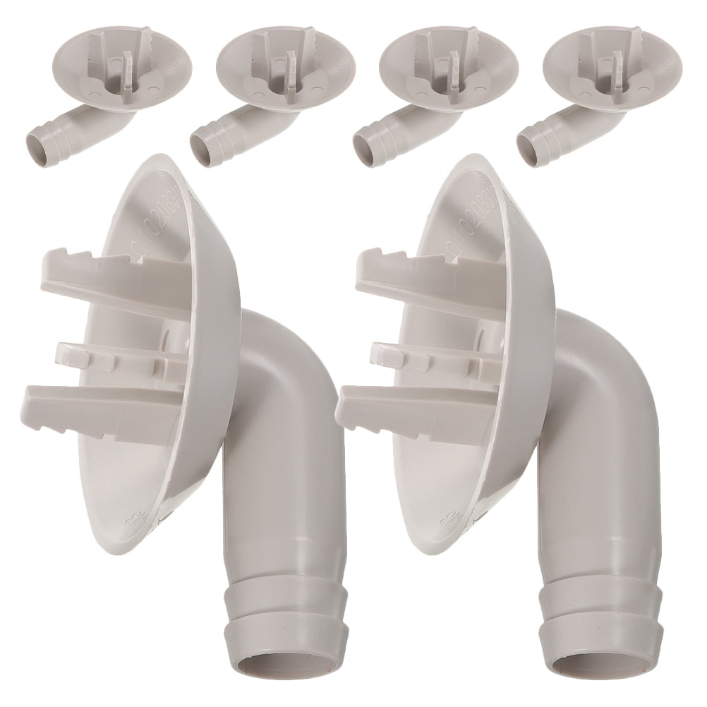 HOMEMAXS 6pcs Elbow AC Drain Hose Connector Fitting Condensate Drain ...