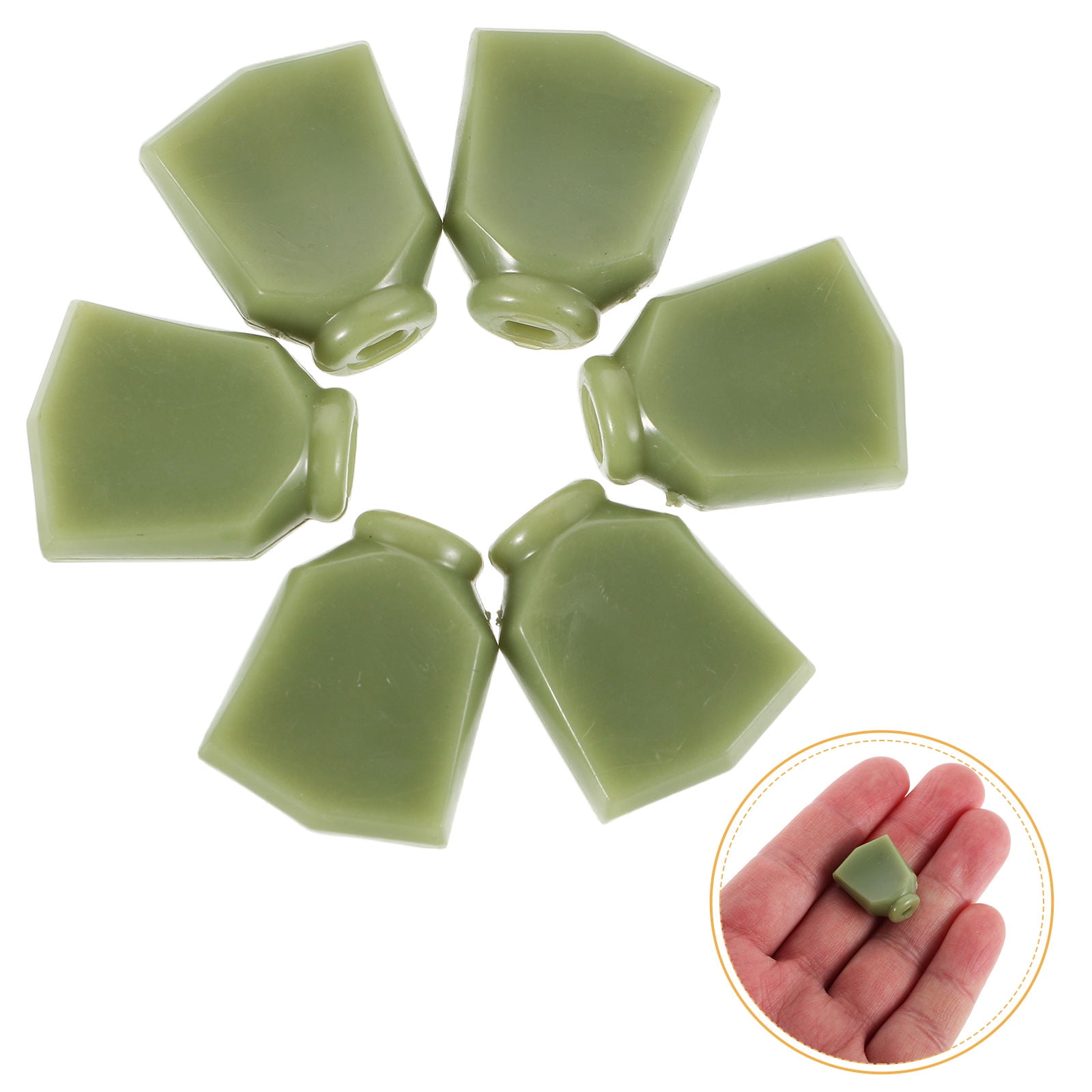 6pcs Electric Guitar Tuning Peg Handles Knob Cap Plastic Tuner Cap ...