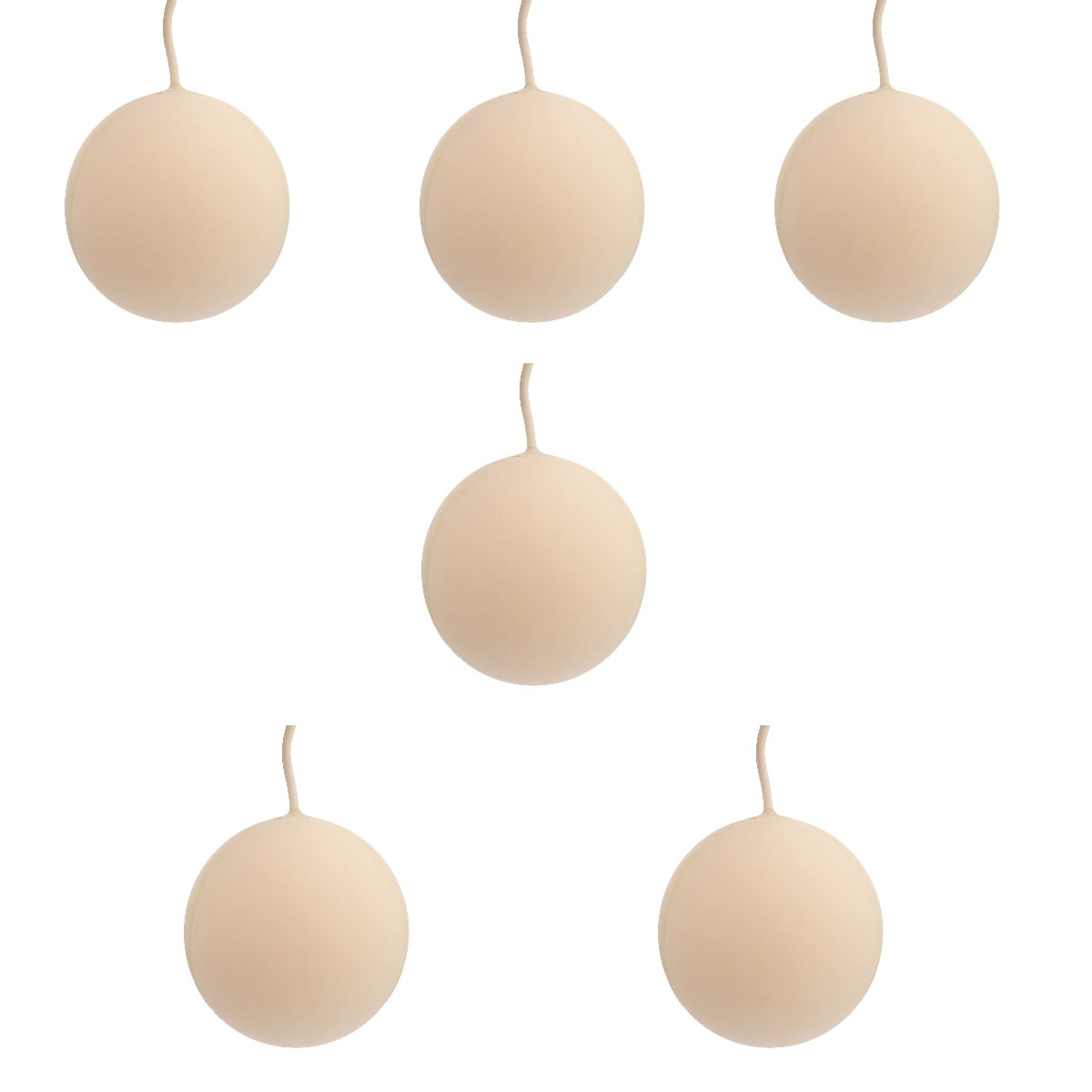 HOMEMAXS 6pcs Gas Sampling Ball Bladder Reusable Sample Ball Bladder ...