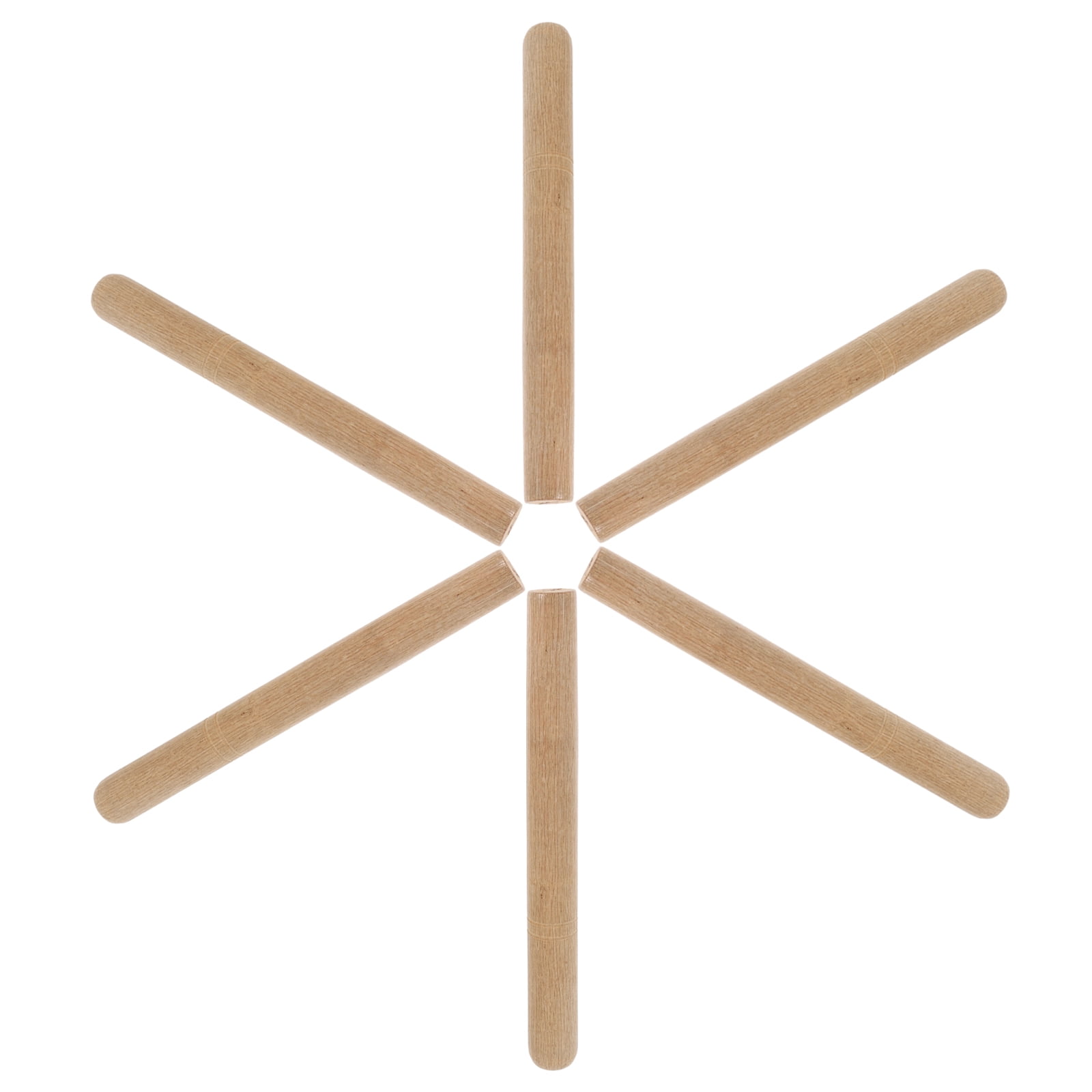 HOMEMAXS 6pcs Hammer Wood Handle Replacements Anti-Skid Wood Handles ...