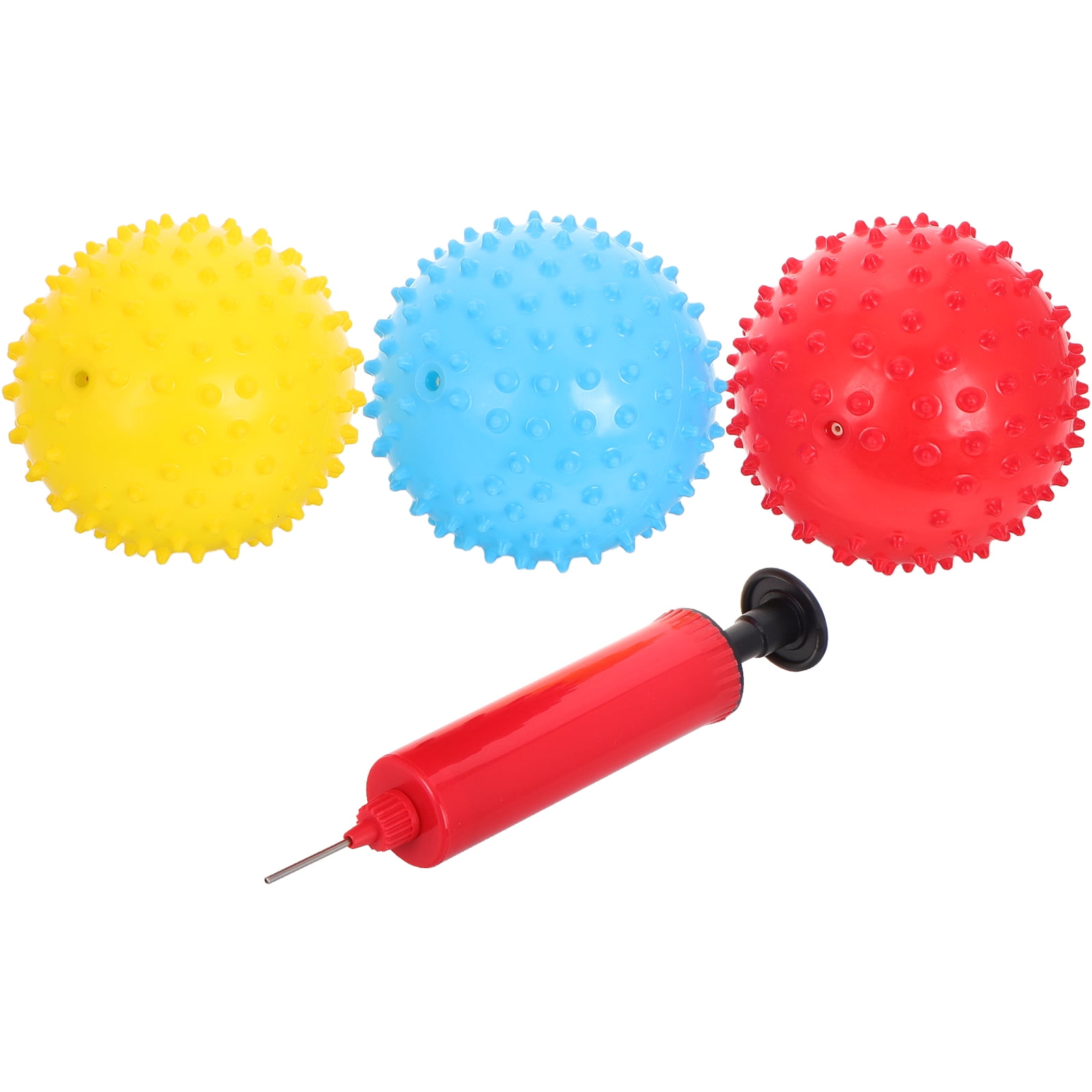 HOMEMAXS 6pcs Knobby Balls Inflatable Sensory Balls Fun Sensory Balls ...
