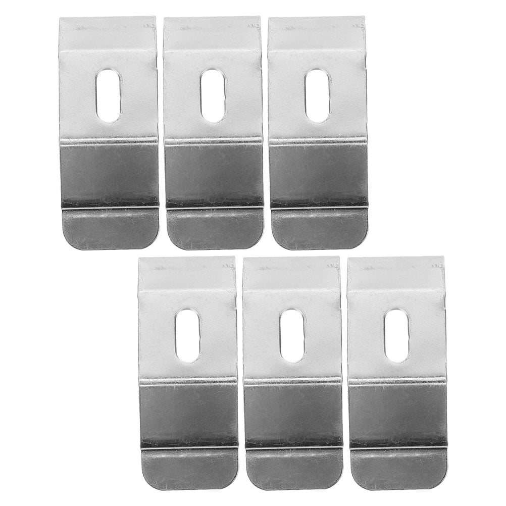 Louver Blinds Brackets for Vertical Blinds Installation Silver Metal 6 ...