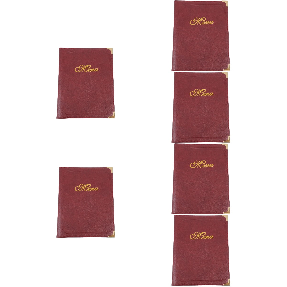HOMEMAXS 6pcs Menu Book Bar Menu Display Folder Menu Covers Holders ...