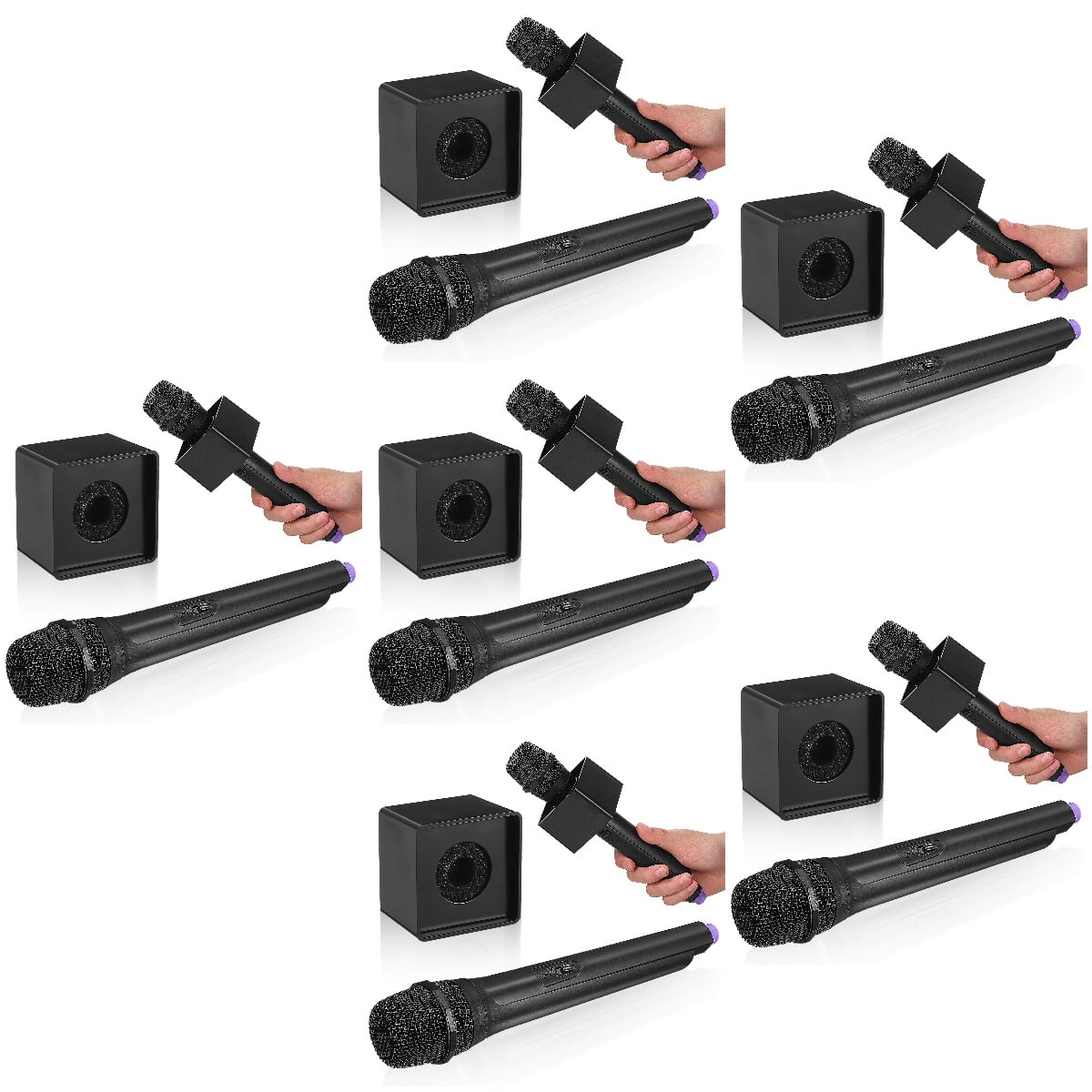 HOMEMAXS 6pcs Microphone Toy Simulation Microphone Toy with Microphone ...