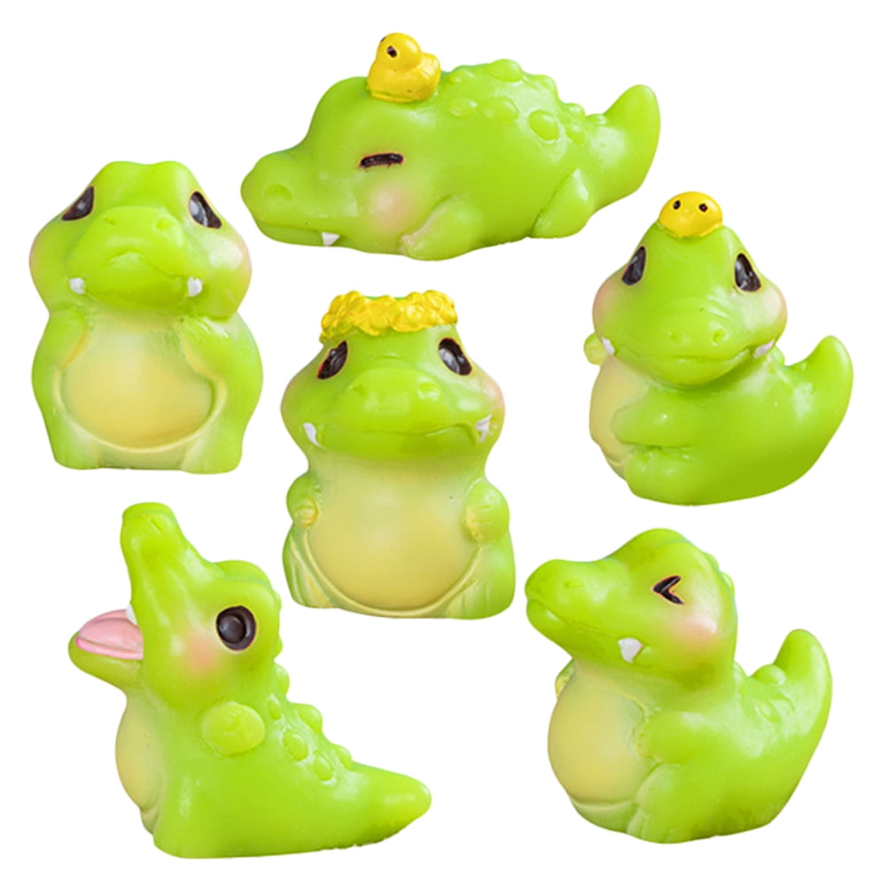 Whimsical Figurines for Fairy Garden Resin Craft Supplies 6pcs ...