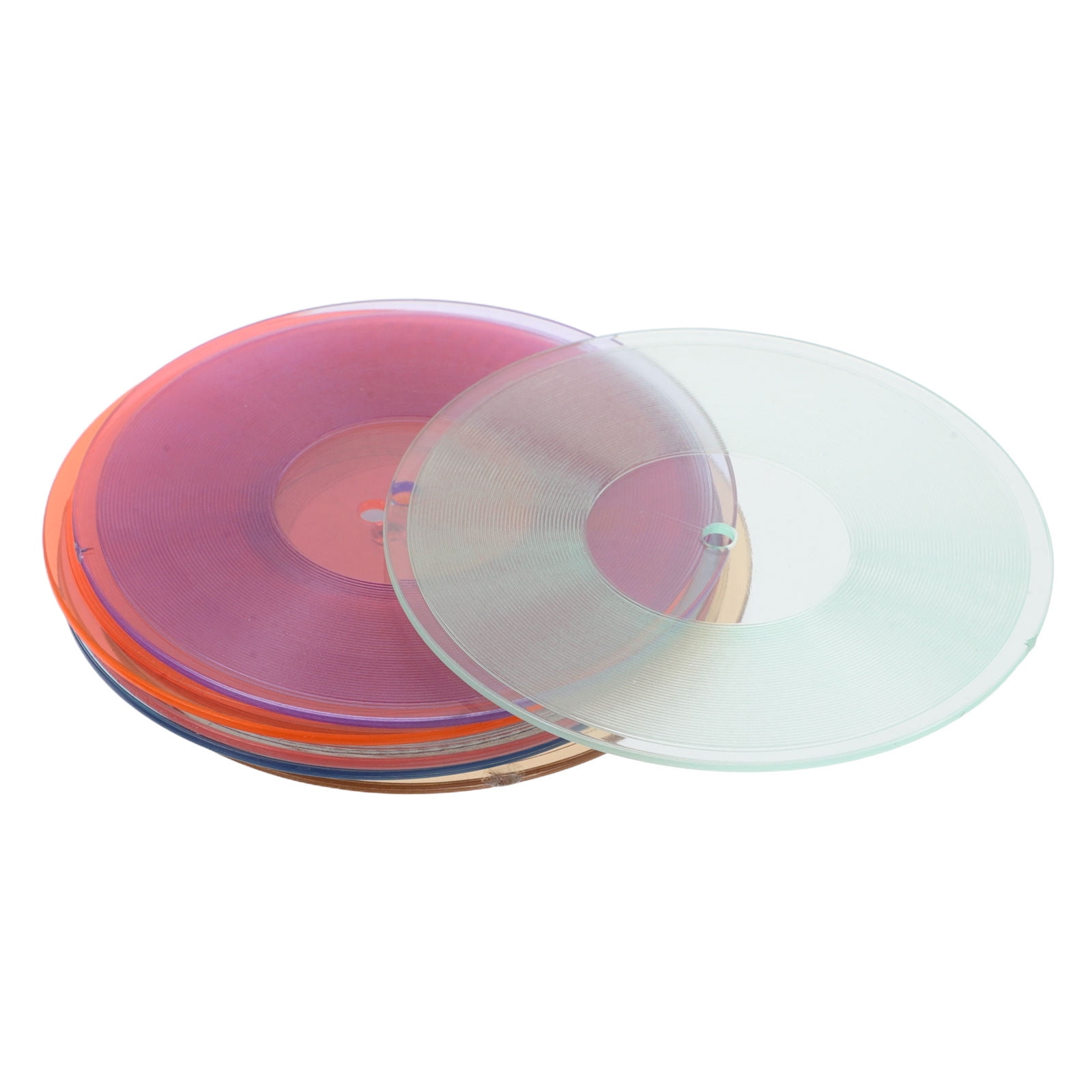 HOMEMAXS 6pcs Miniature Vinyl Record for Dollhouse Mini Records ...