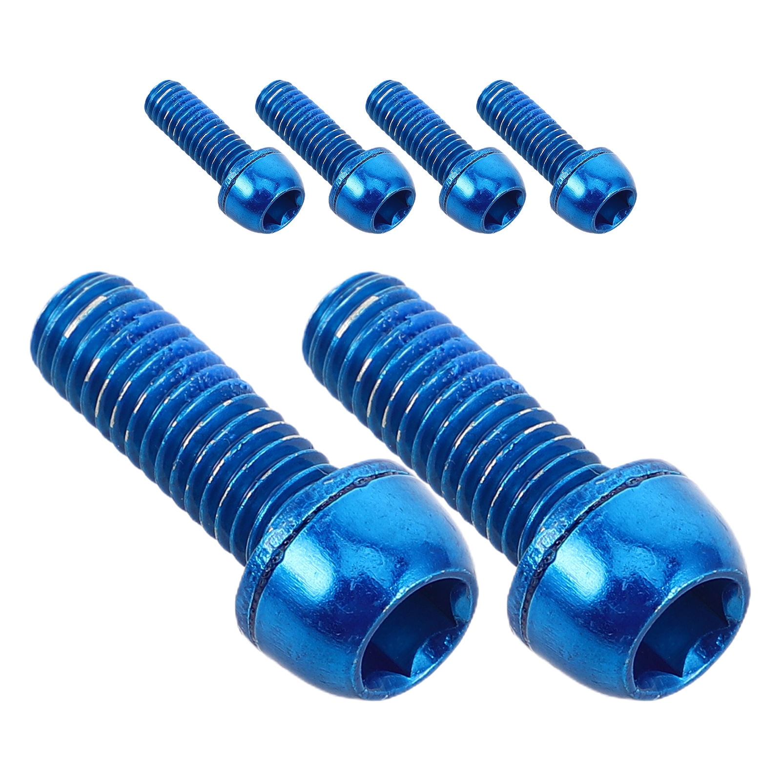 HOMEMAXS 6pcs Mountain Bicycle Stem Bolts Parts Accessories Bike Fixed ...