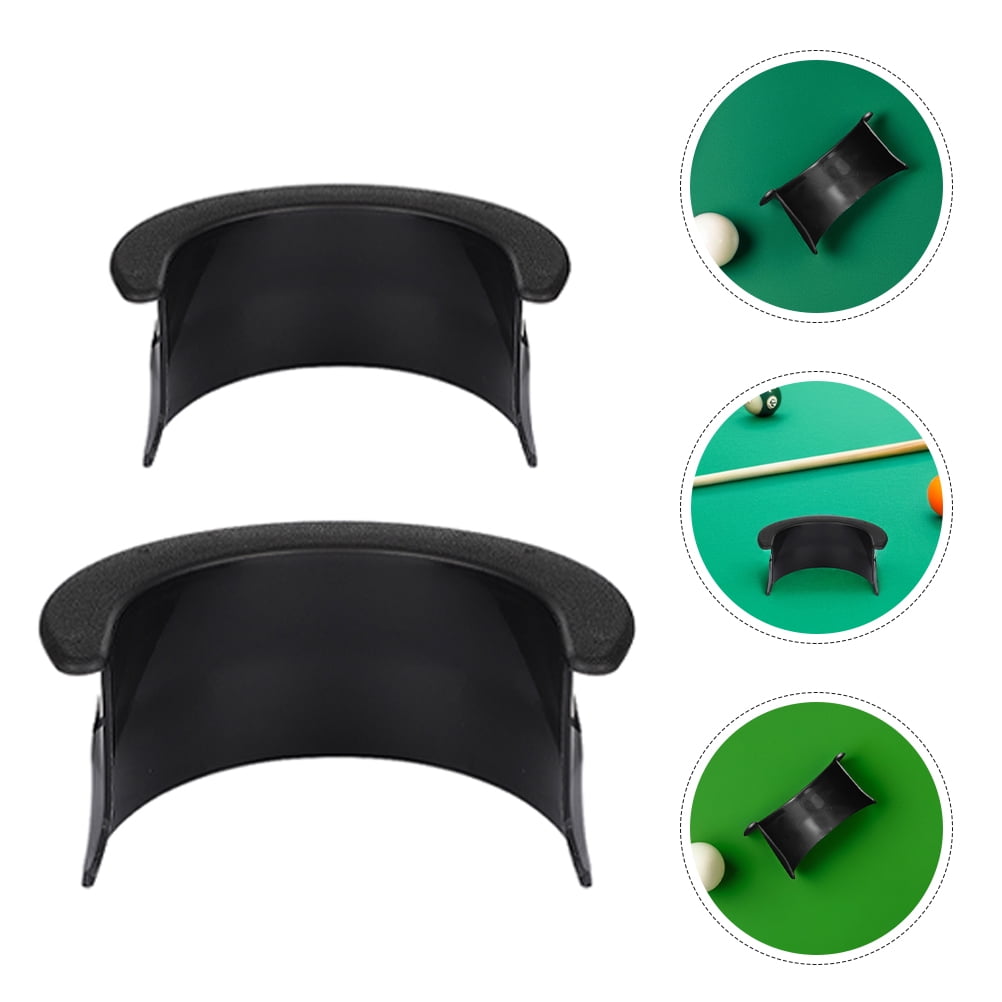 HOMEMAXS Durable Plastic Pool Table Pocket Liners for Billiards Black ...
