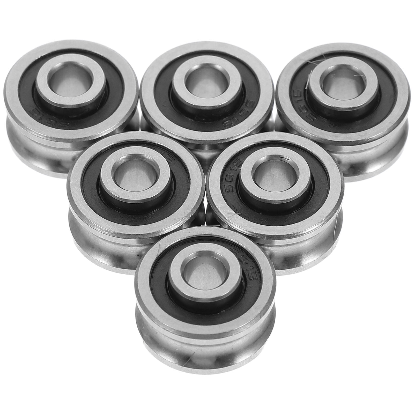HOMEMAXS 6pcs Precision U Groove Bearings For 3d Printer And Embroidery ...