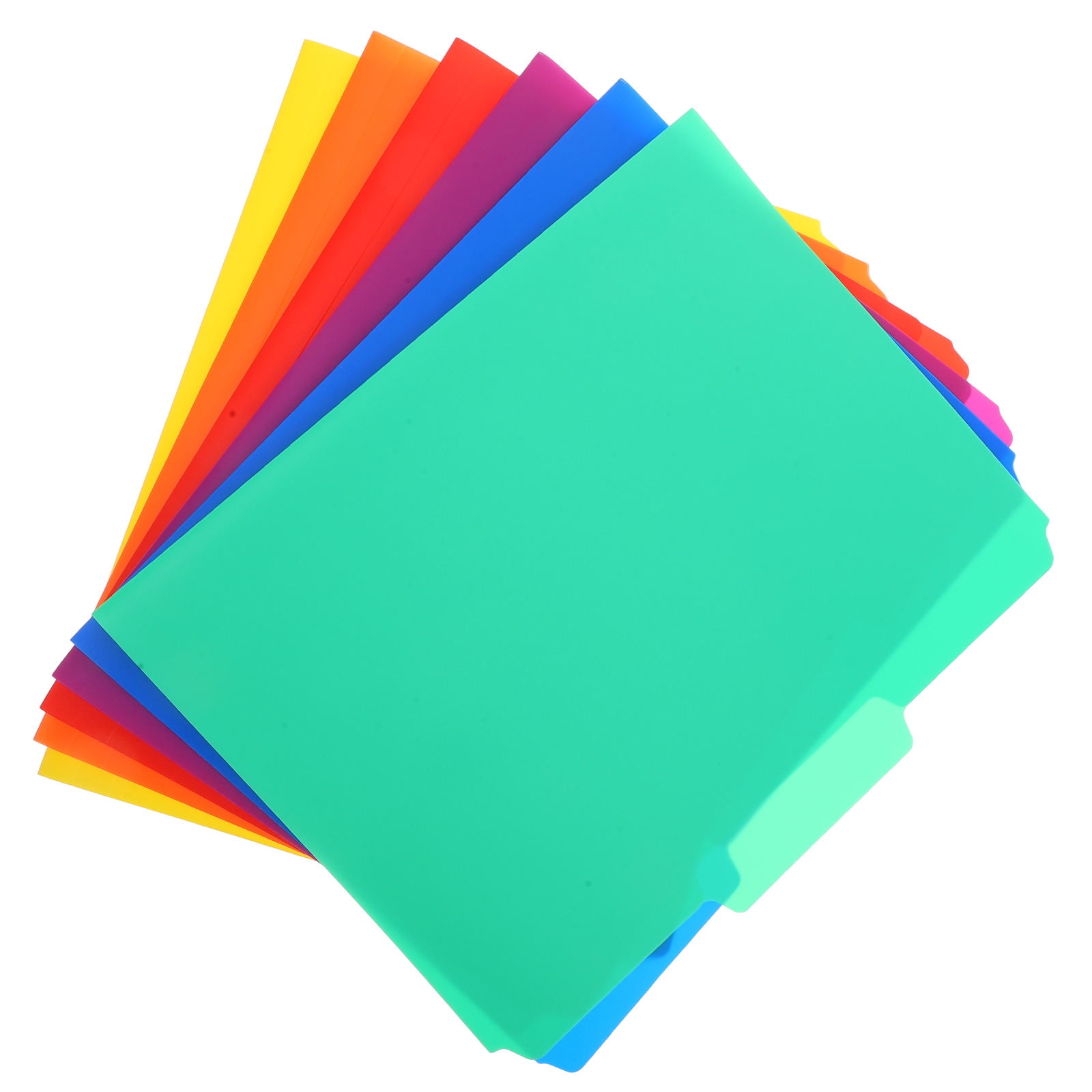 HOMEMAXS 6pcs Professional Folder File Folders Plastic File Folders For ...