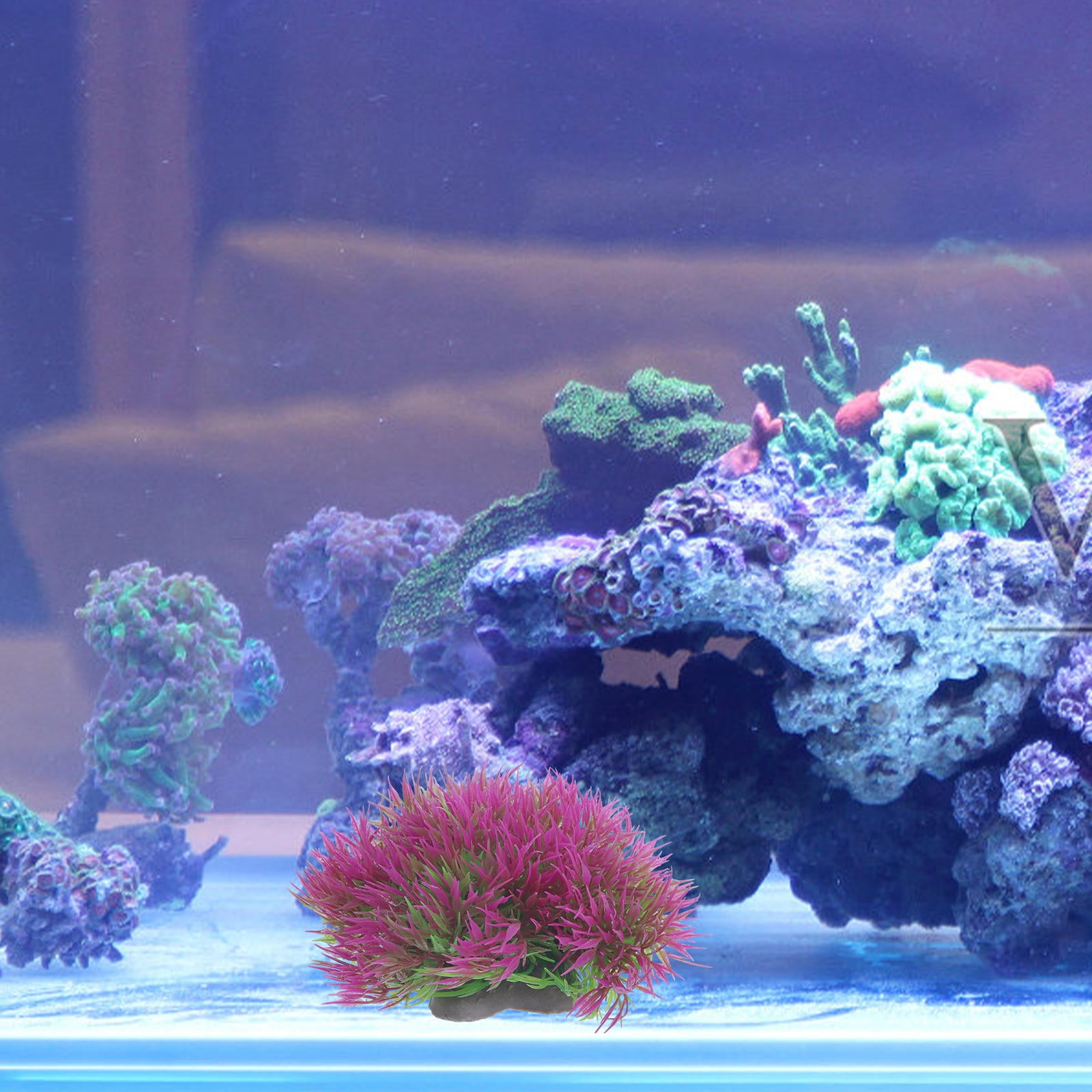 HOMEMAXS 6pcs Realistic Aquarium Plants Aquarium Simulation Aquatic ...