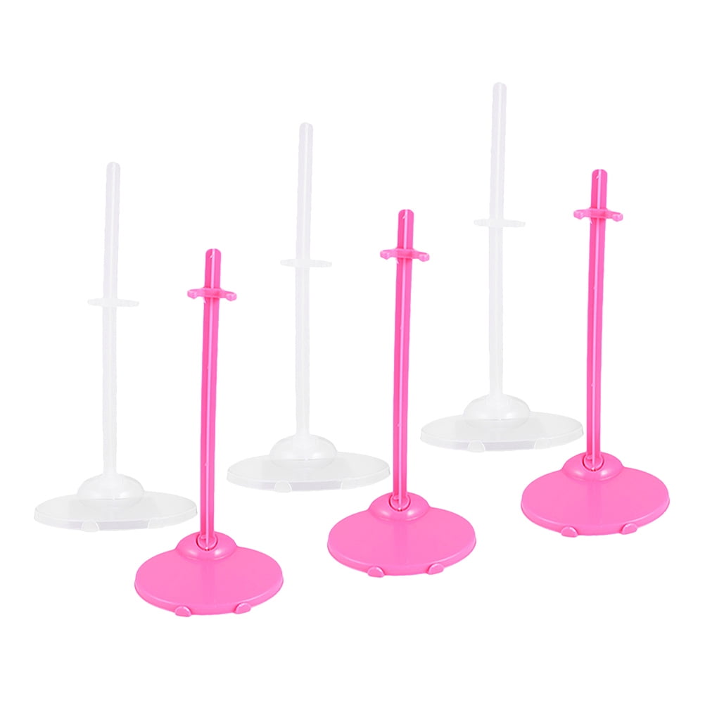 HOMEMAXS 6pcs Doll Support Stands Action Figure Display Stands Small ...