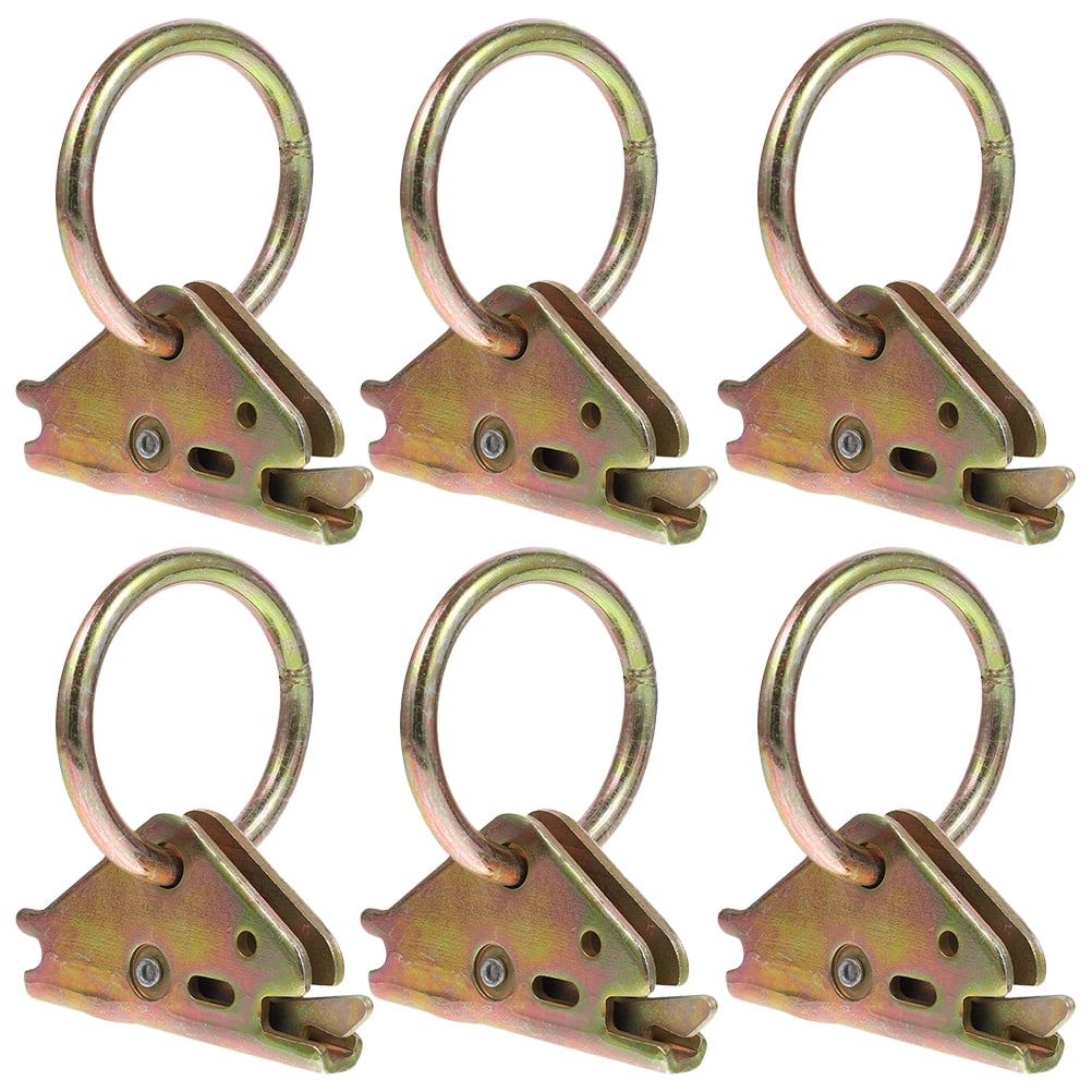 HOMEMAXS 6pcs Tie Down Anchor Heavy Duty Steel Camper Surface Mount For ...