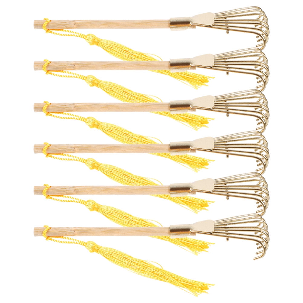 HOMEMAXS 6pcs Tiny Zen Garden Rake Mini Meditation Zen Garden Tools ...