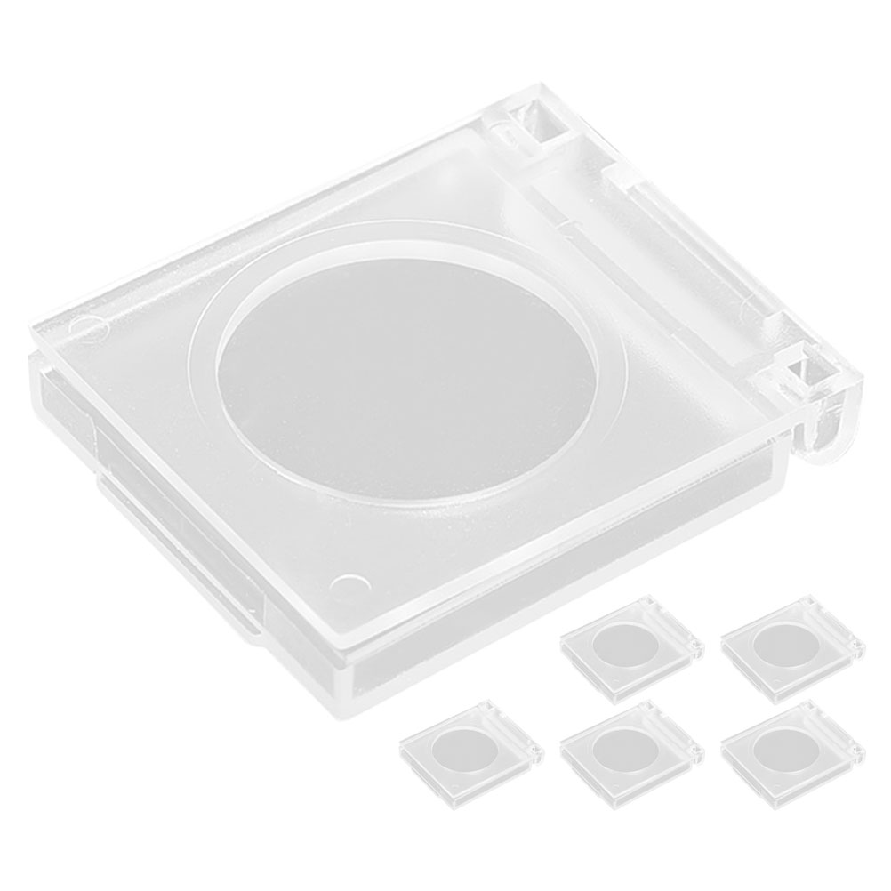 HOMEMAXS 6pcs Wall Button Cover Lockout Box Transparent Push Button ...